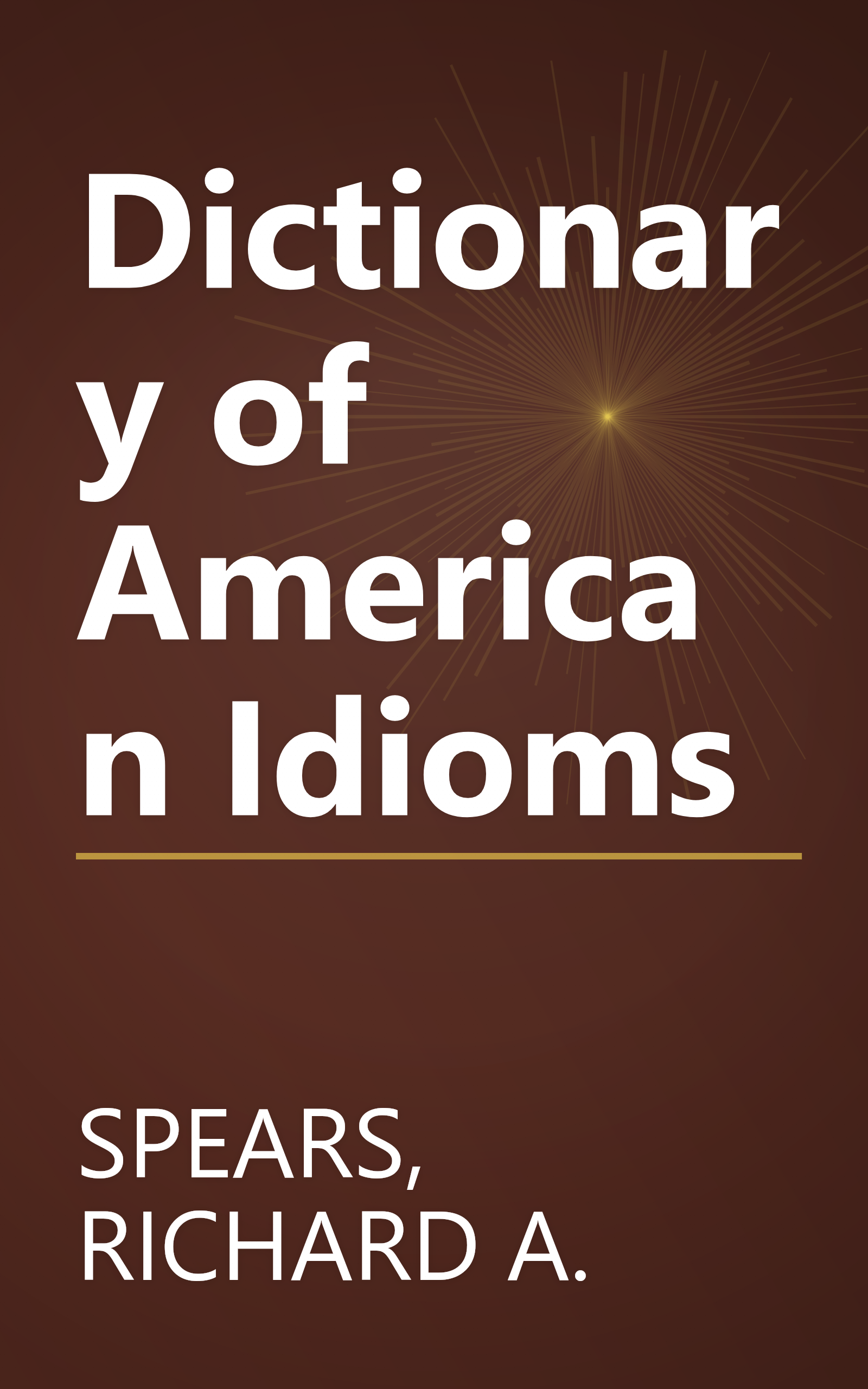 Dictionary of American Idioms book cover