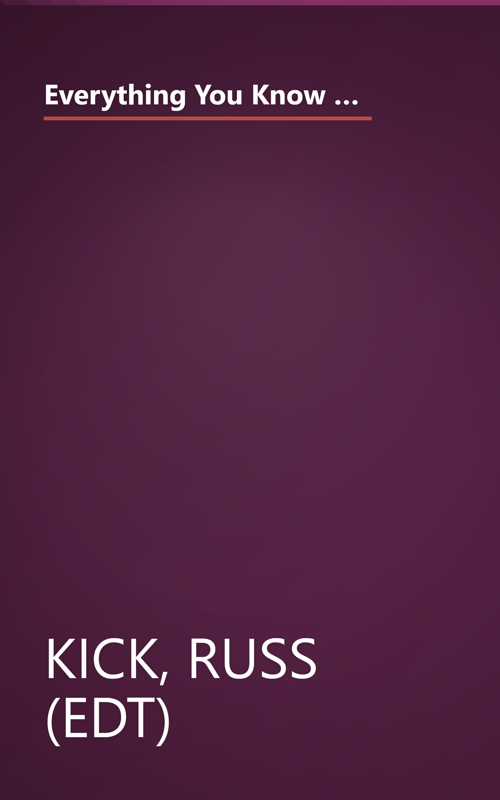 Everything You Know About Sex Is Wrong: The Disinformation Guide to the Extremes of Human Sexuality (and everything in between) (Disinformation Guides) book cover