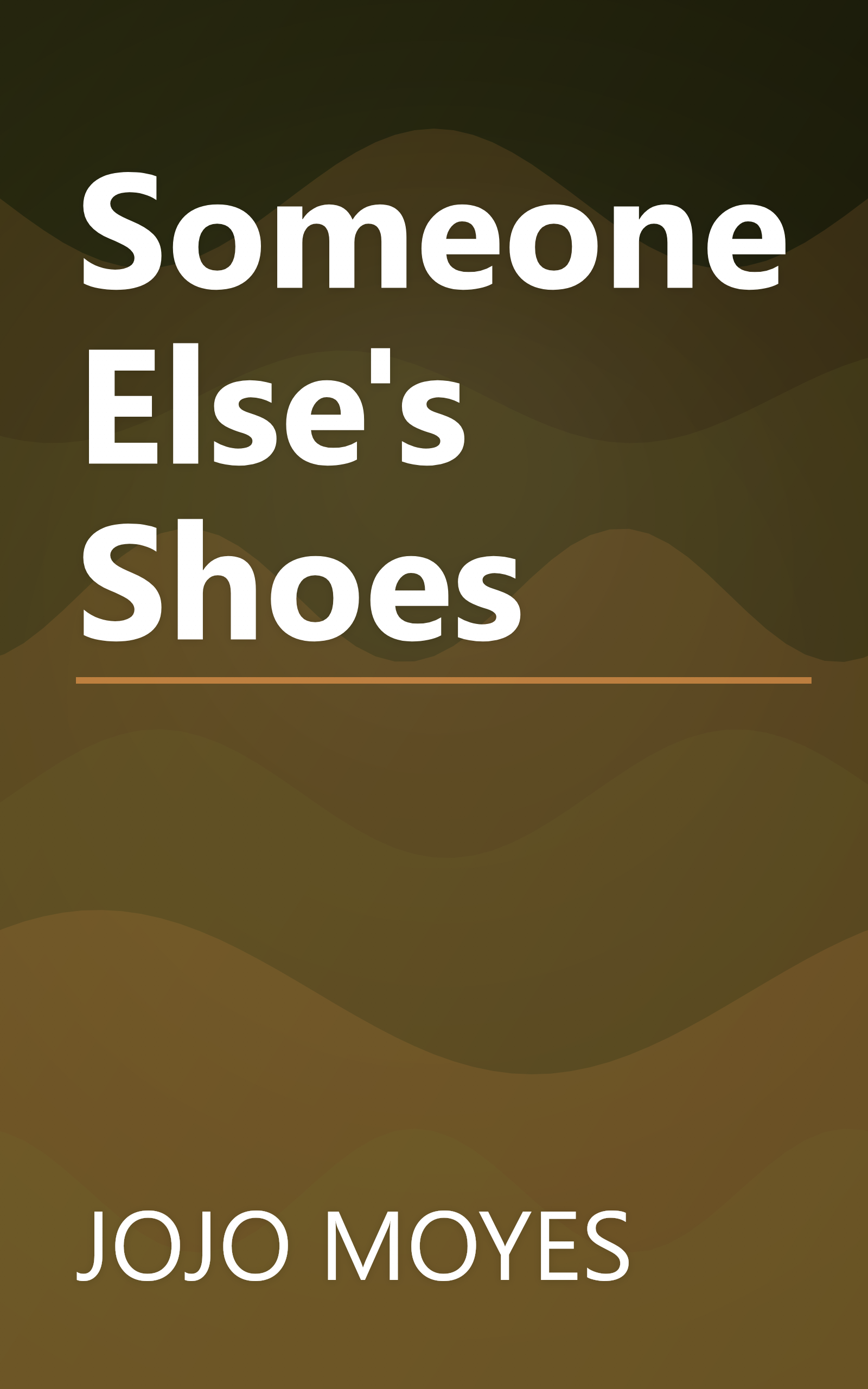 Someone Else's Shoes book cover