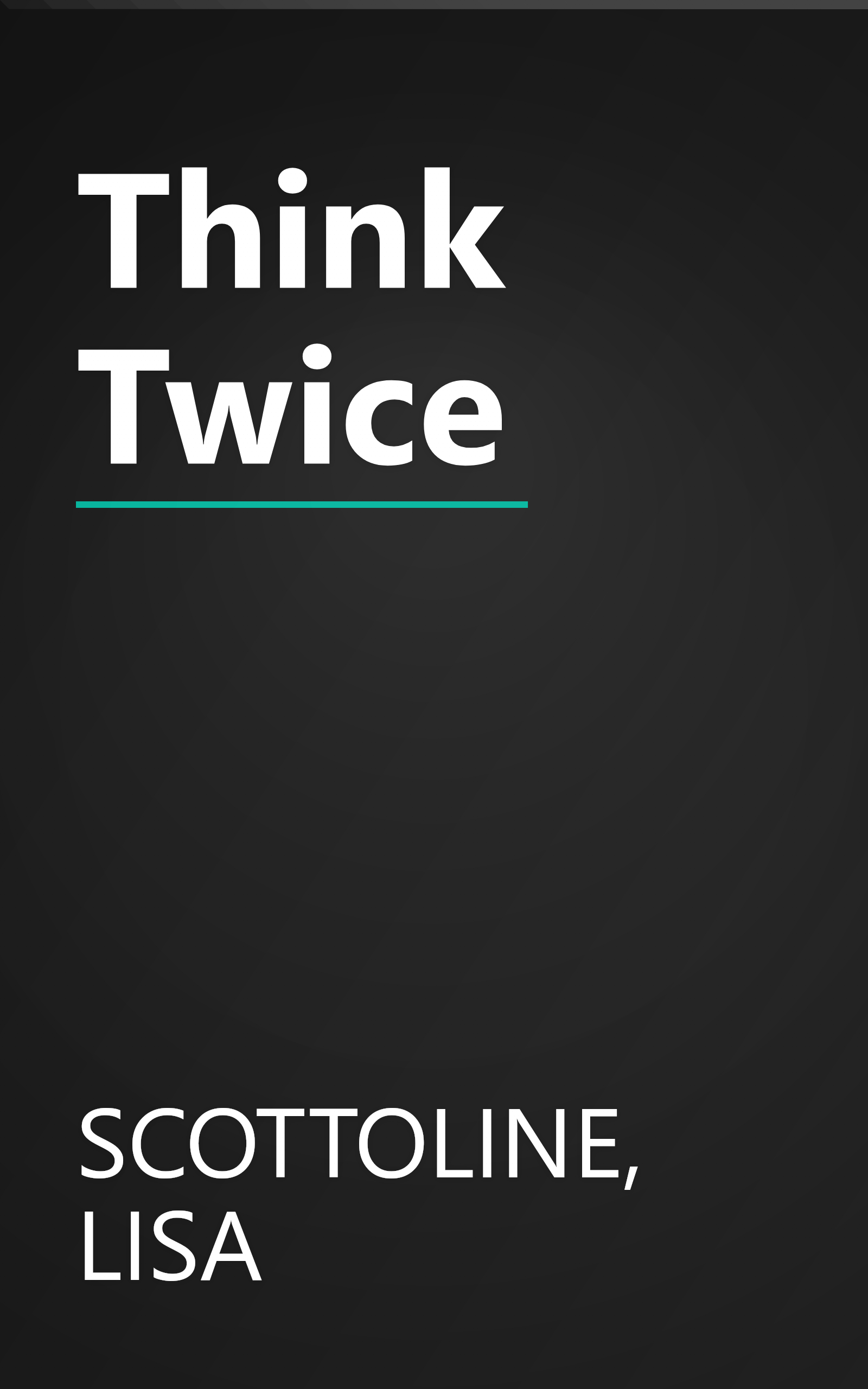 Think Twice book cover