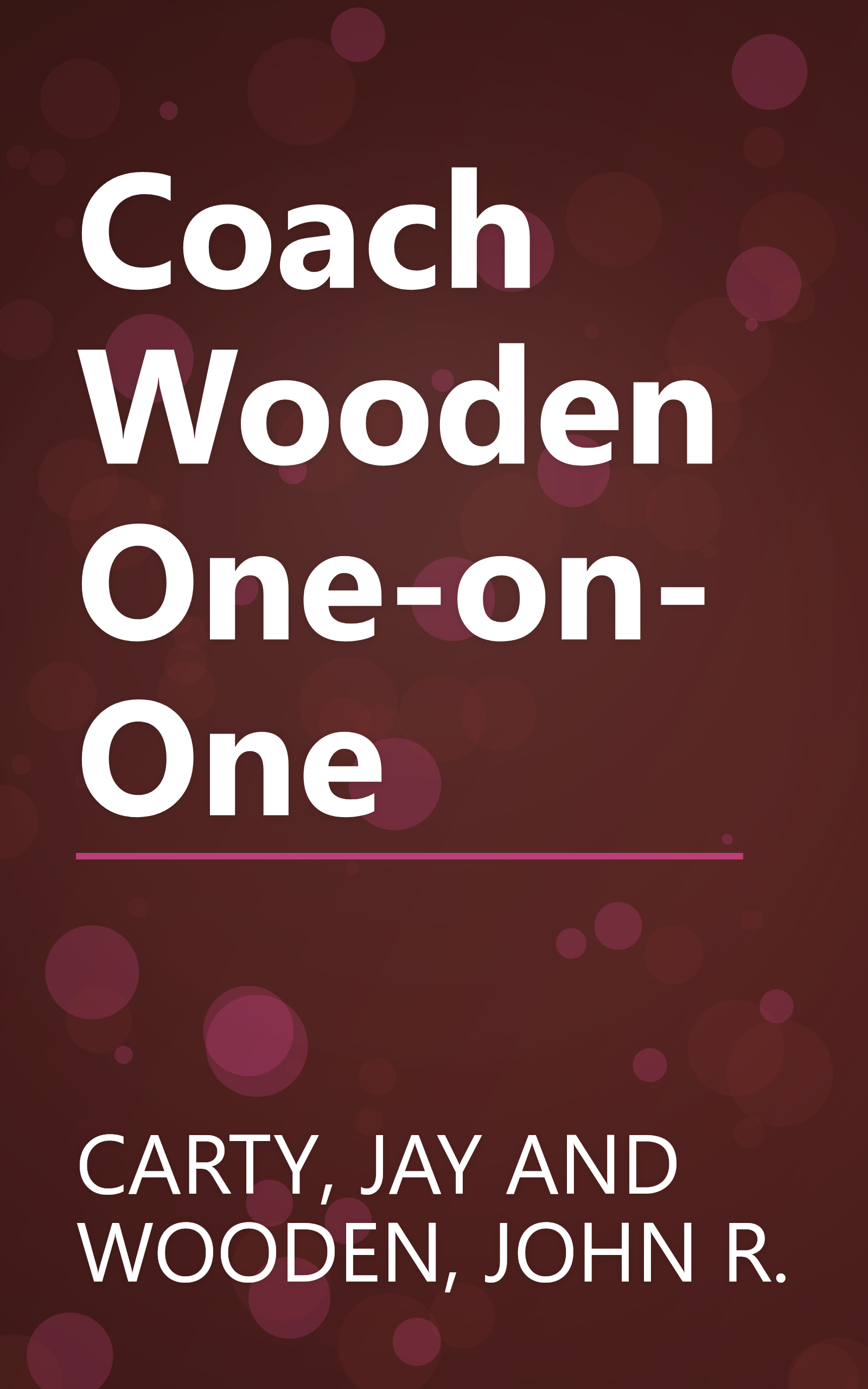 Coach Wooden One-on-One book cover