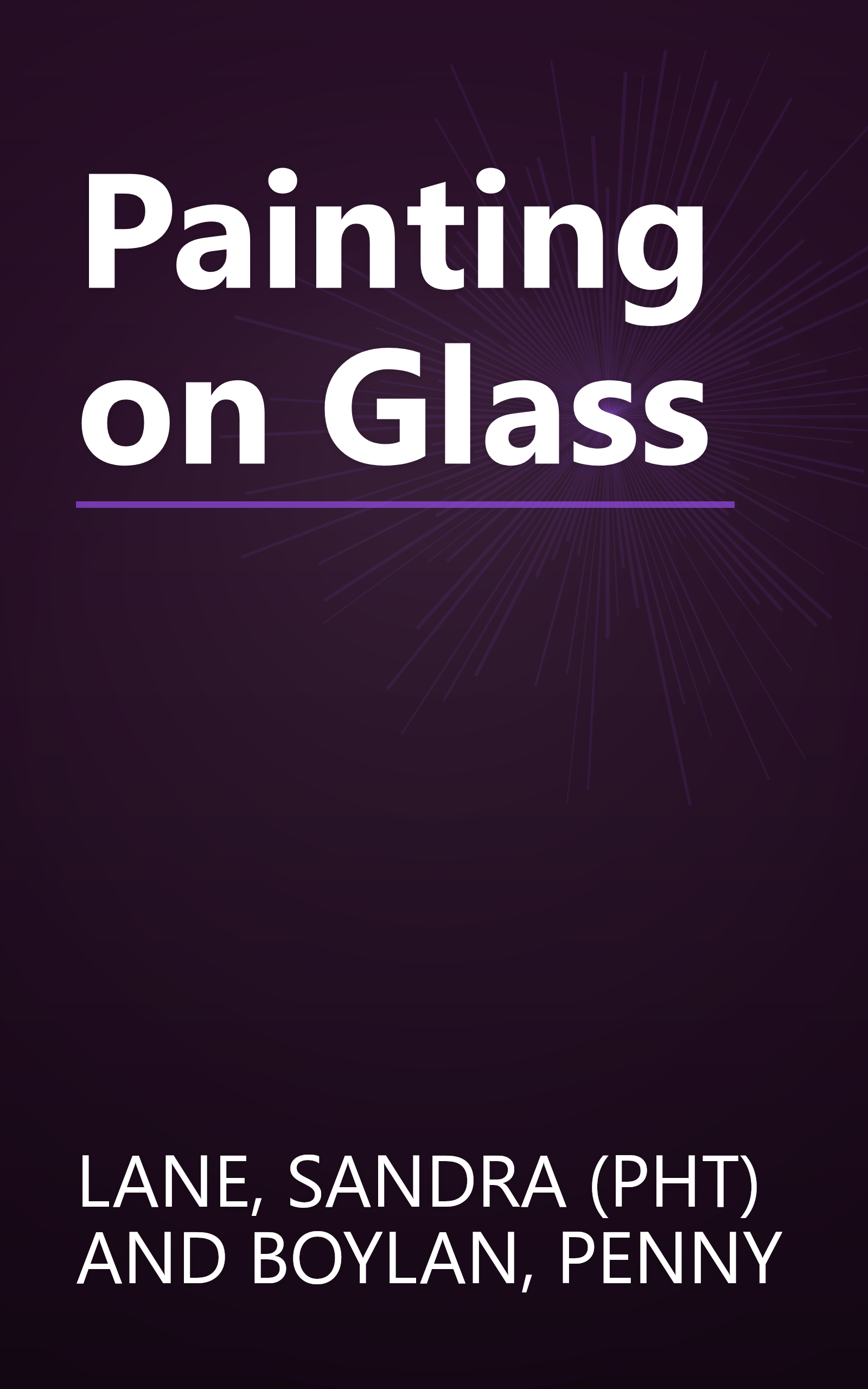 Painting on Glass book cover
