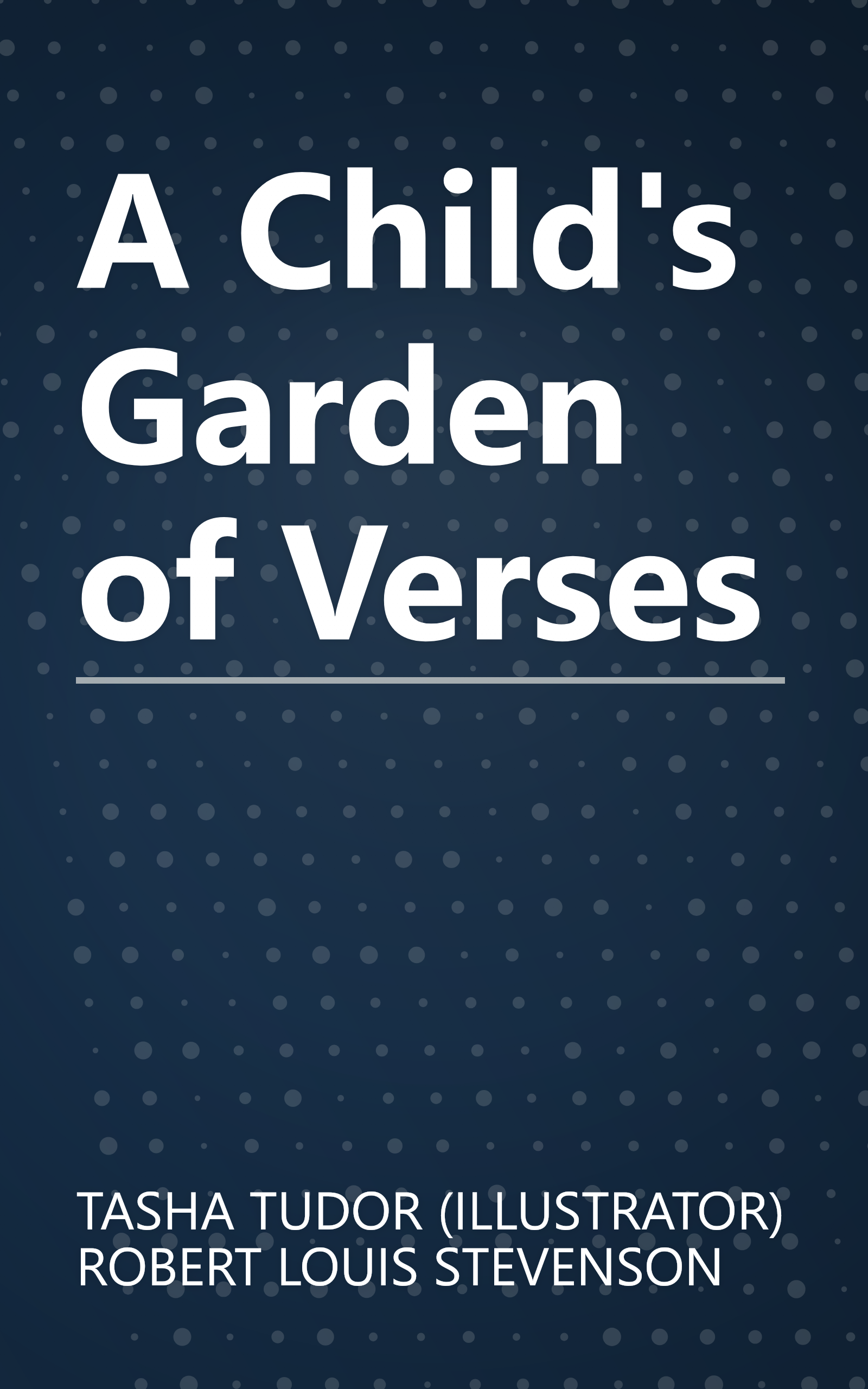 A Child's Garden of Verses book cover