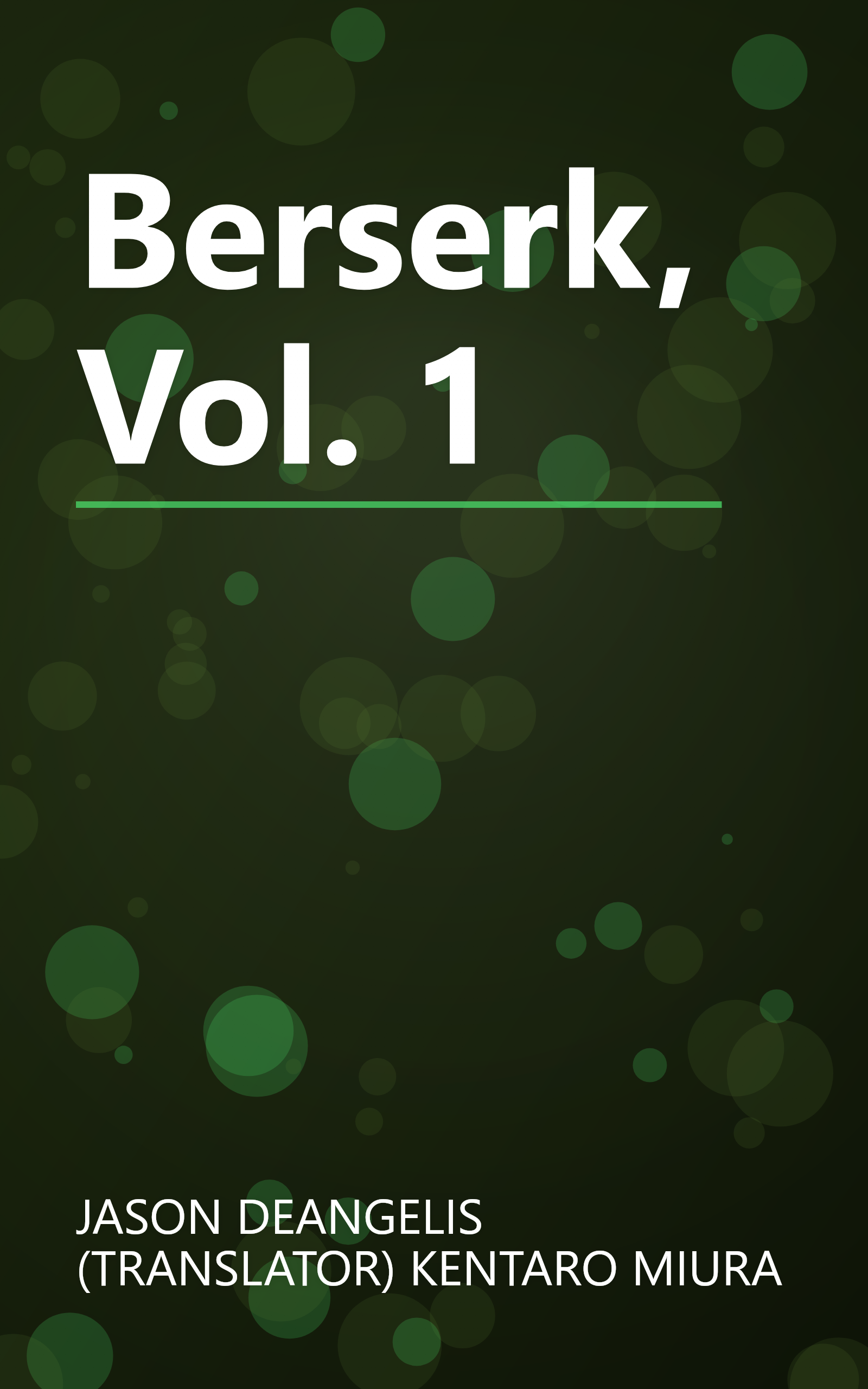 Berserk, Vol. 1 book cover