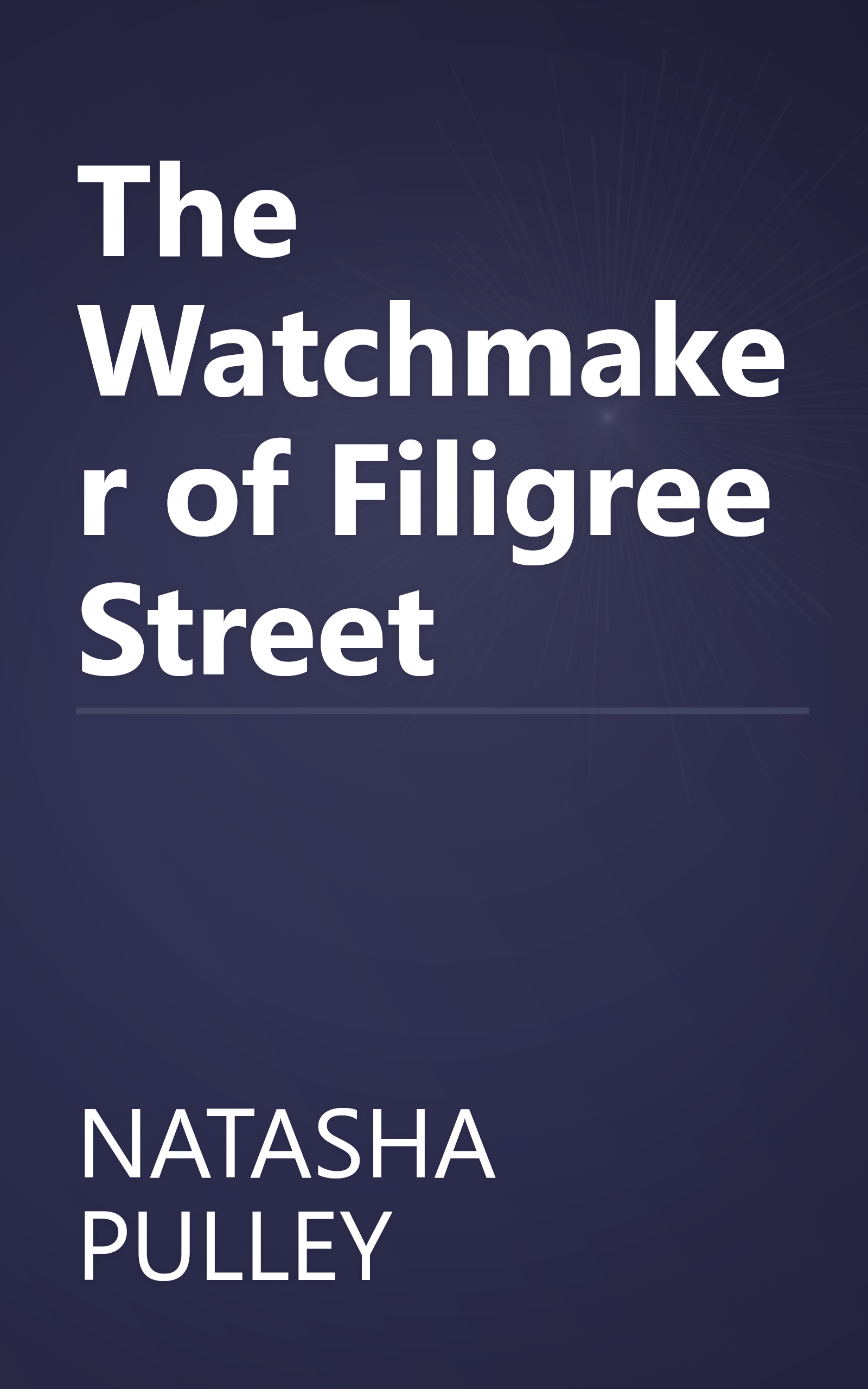 The Watchmaker of Filigree Street book cover