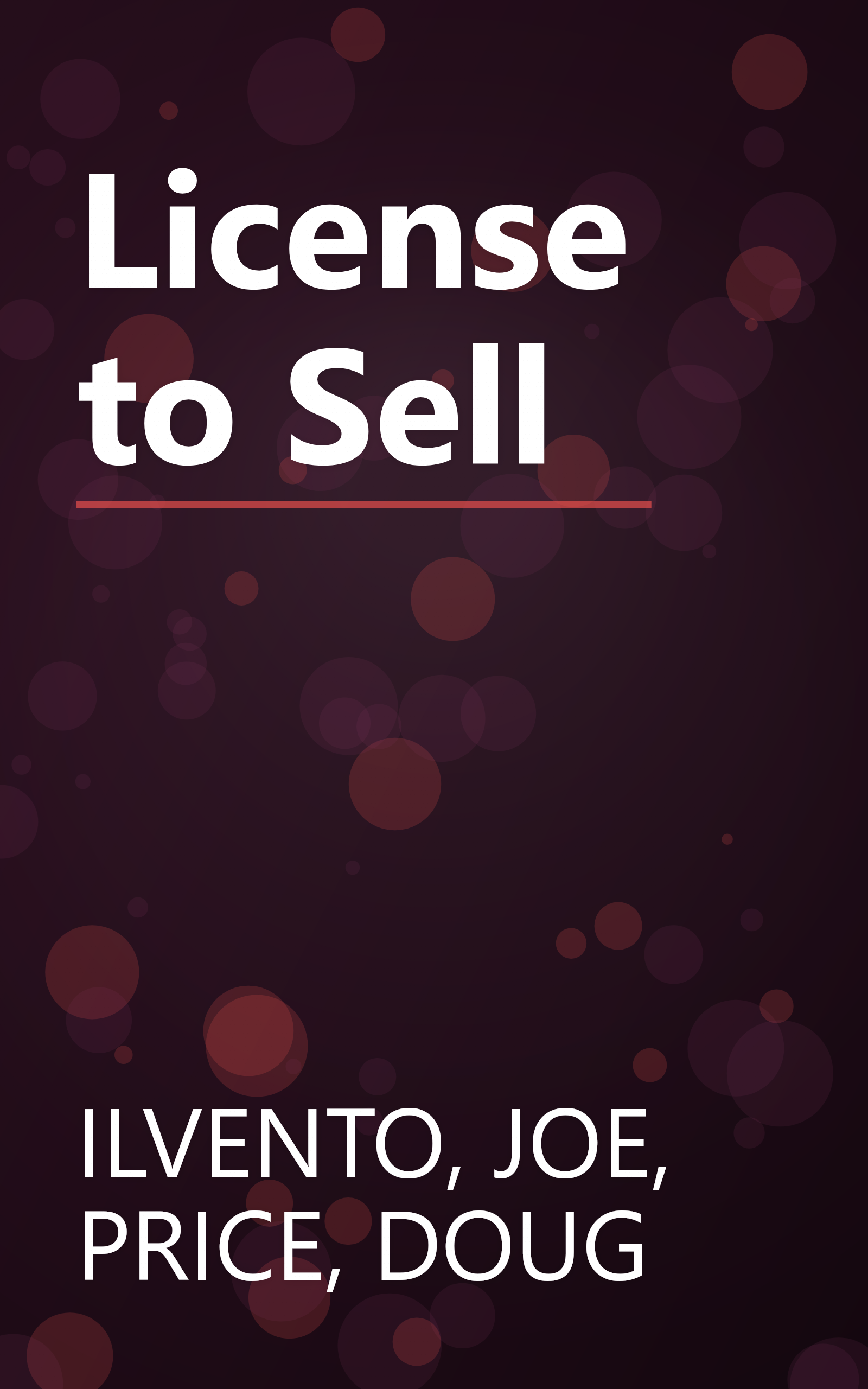 License to Sell book cover