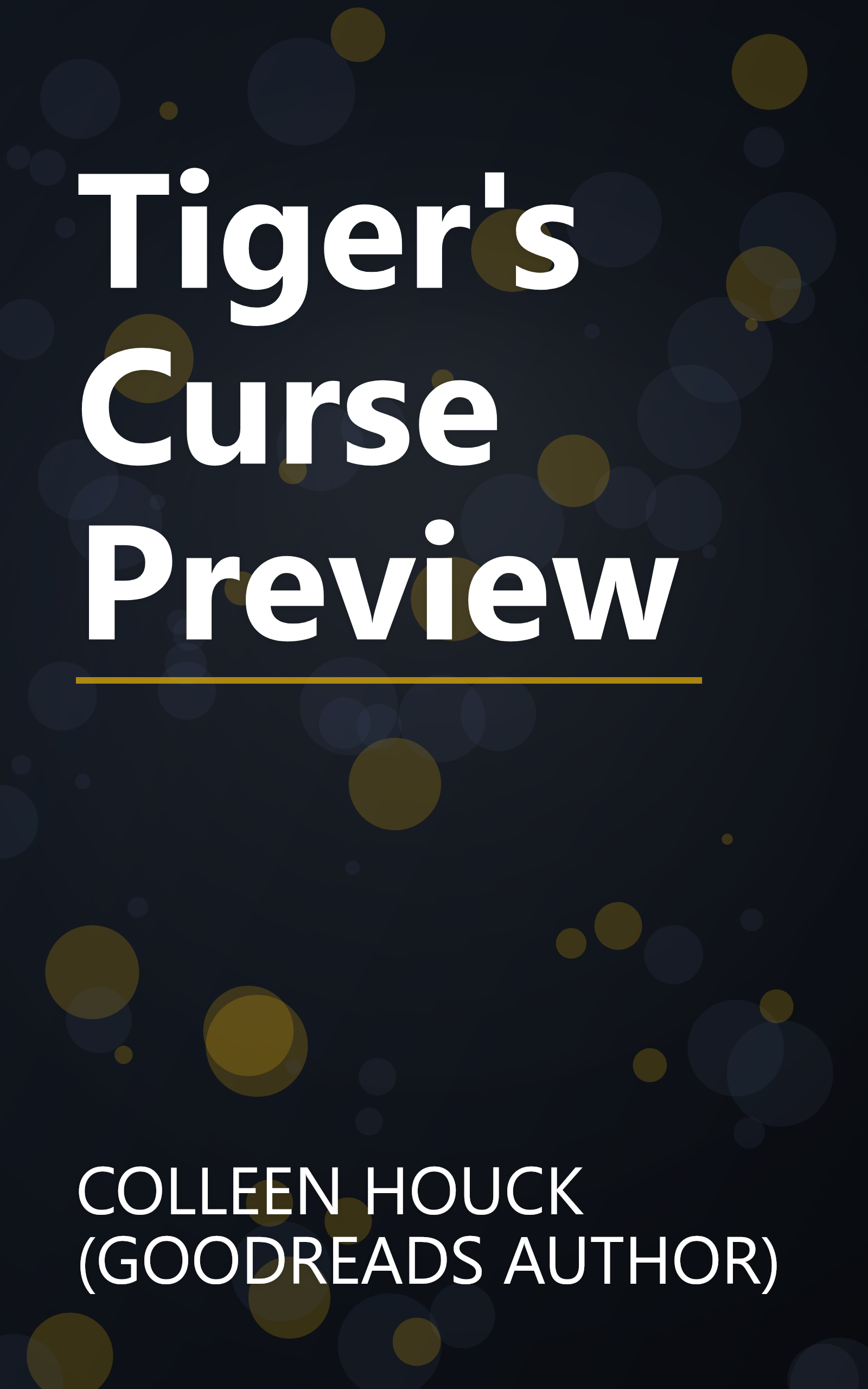 Tiger's Curse Preview book cover