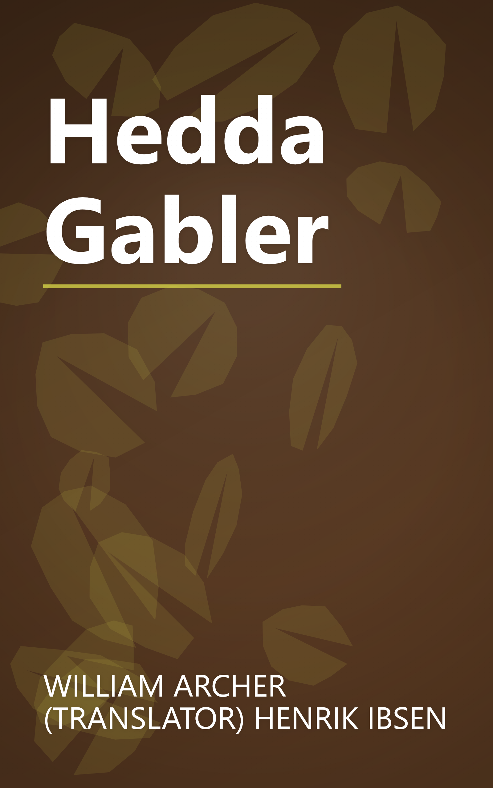 Hedda Gabler book cover