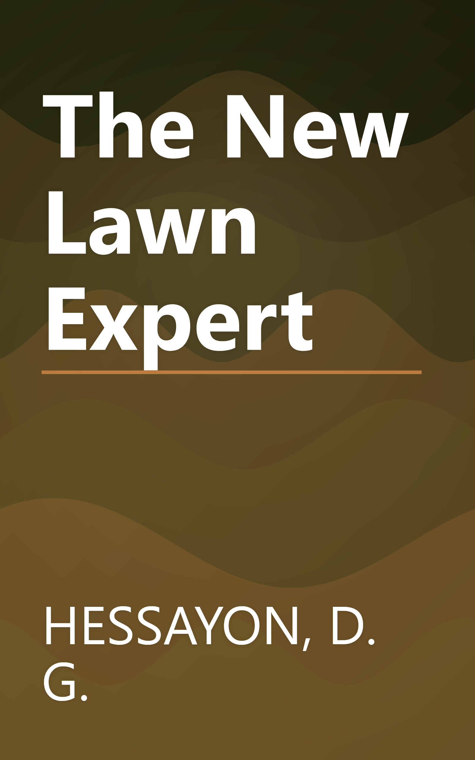 The New Lawn Expert book cover