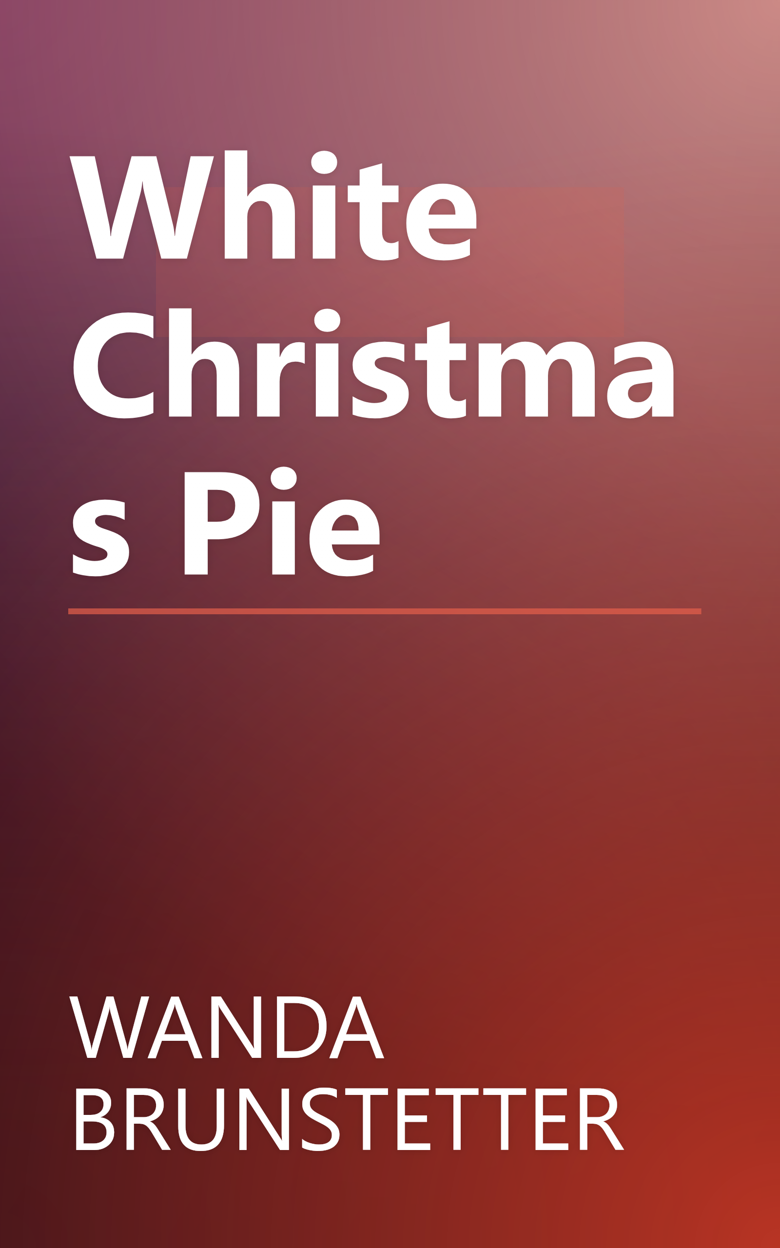 White Christmas Pie book cover