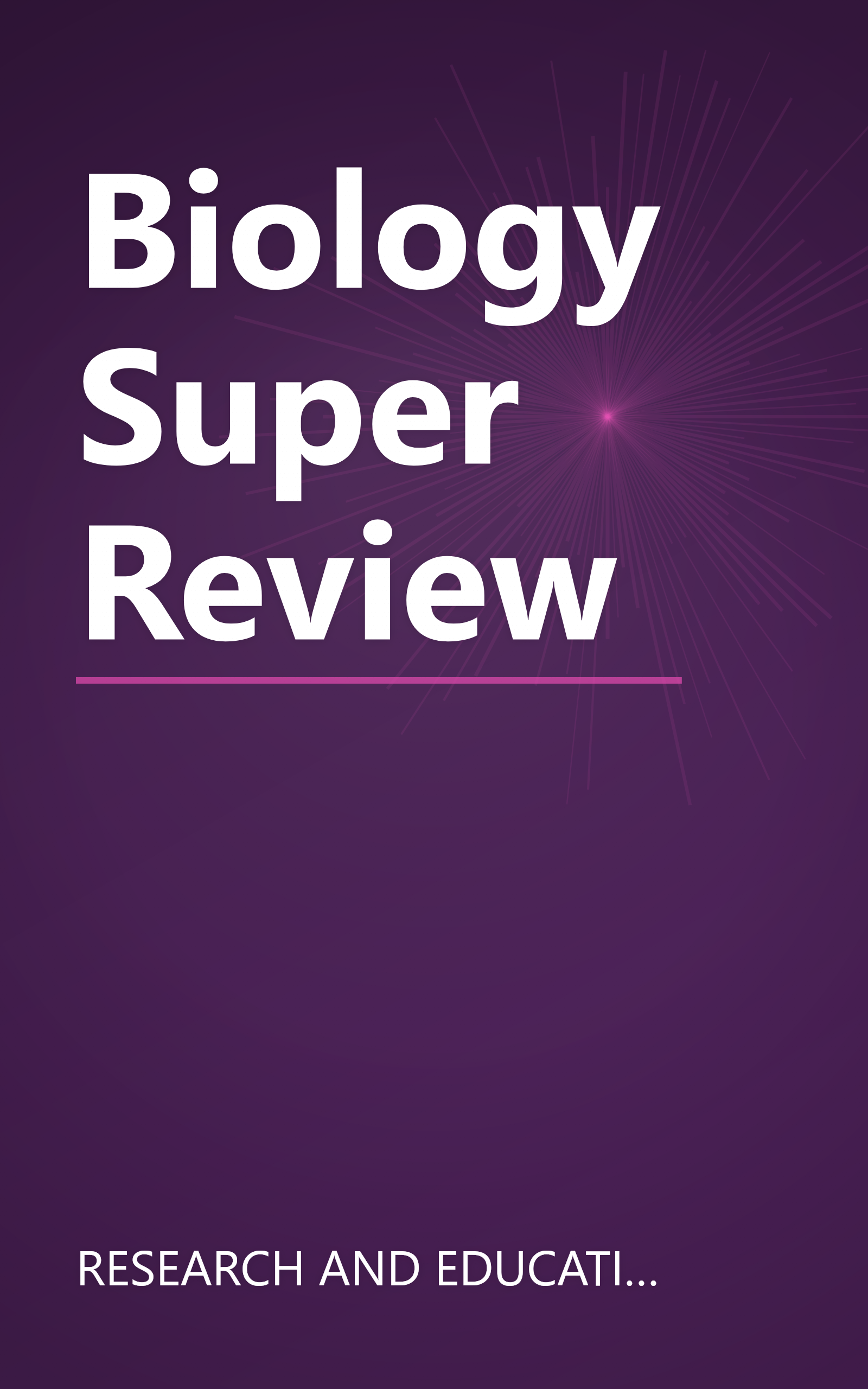 Biology Super Review book cover