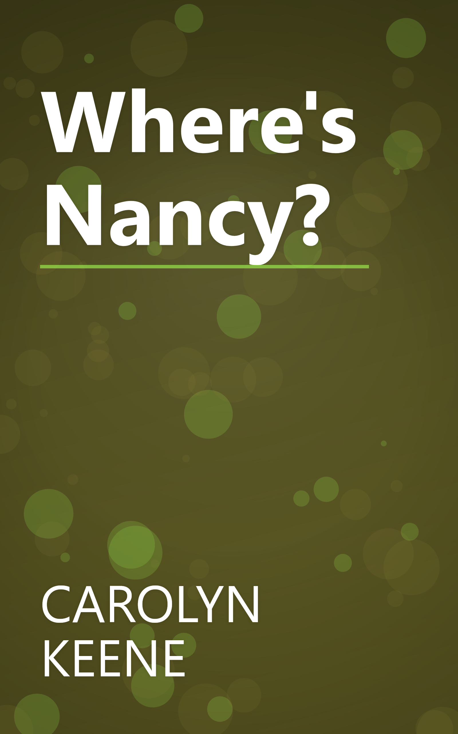 Where's Nancy? book cover