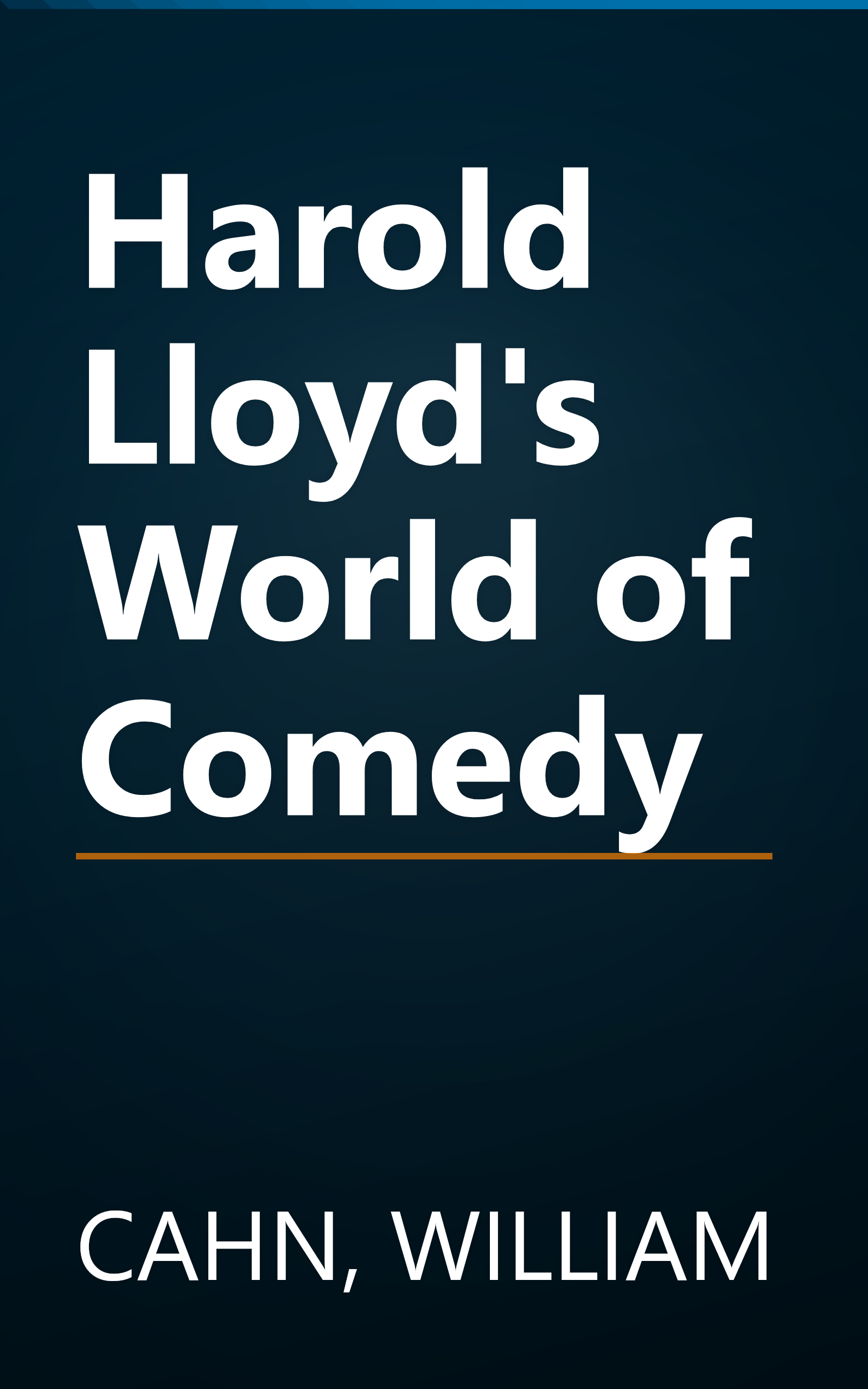 Harold Lloyd's World of Comedy book cover