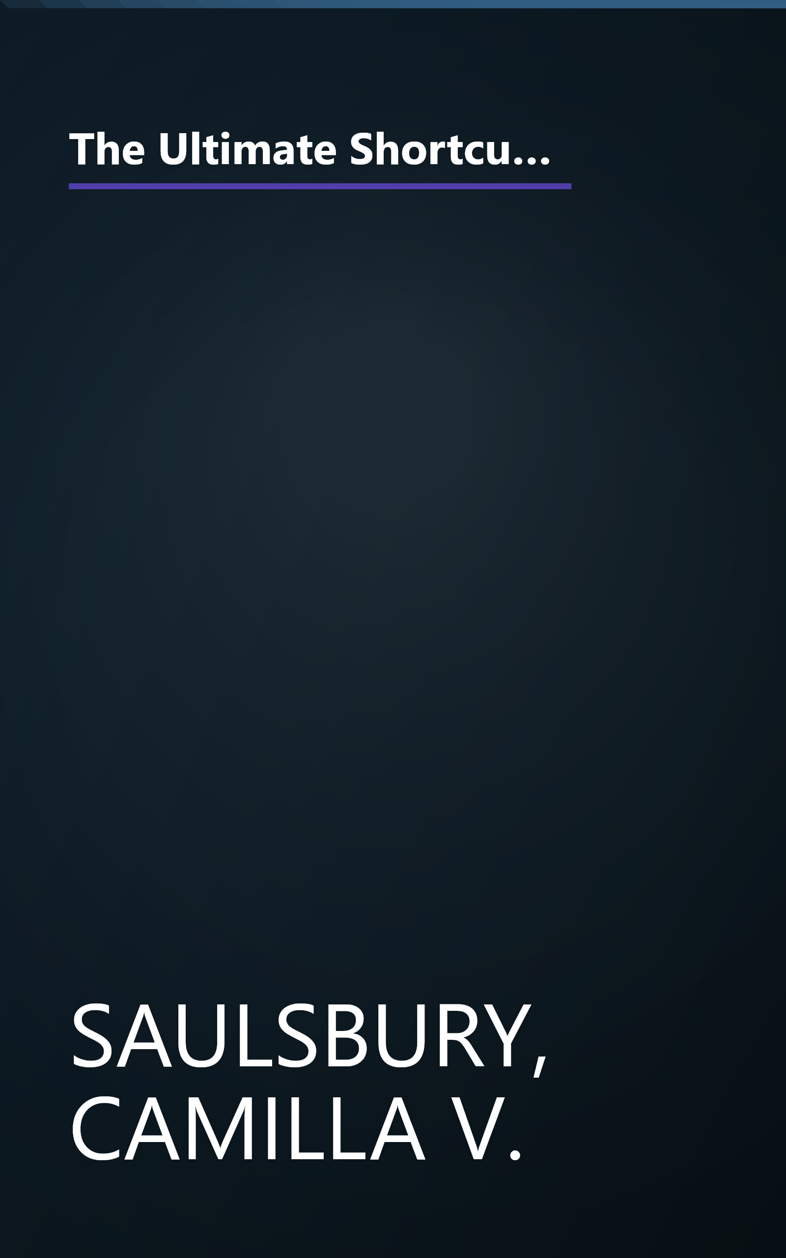 The Ultimate Shortcut Cookie Book: More Than 800 Scrumptious Recipes that Start with Refrigerated Cookie Dough, Cake Mix, Brownie Mix, or Ready-to-Eat Cereal (Exclusive Deluxe Edition) book cover