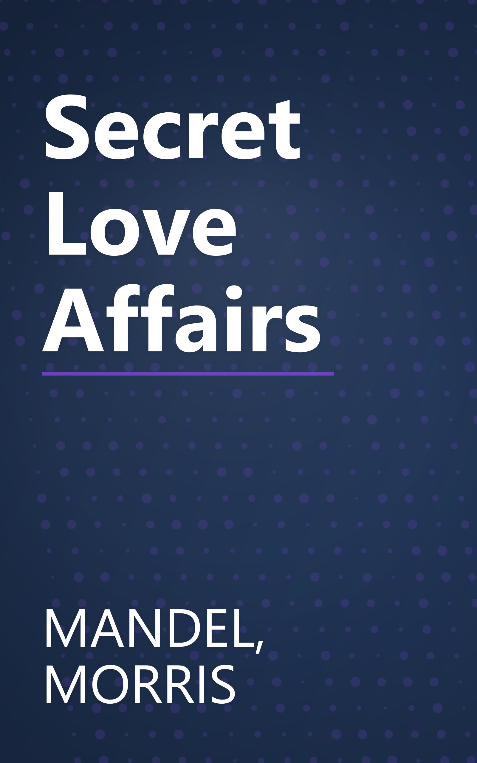 Secret Love Affairs book cover
