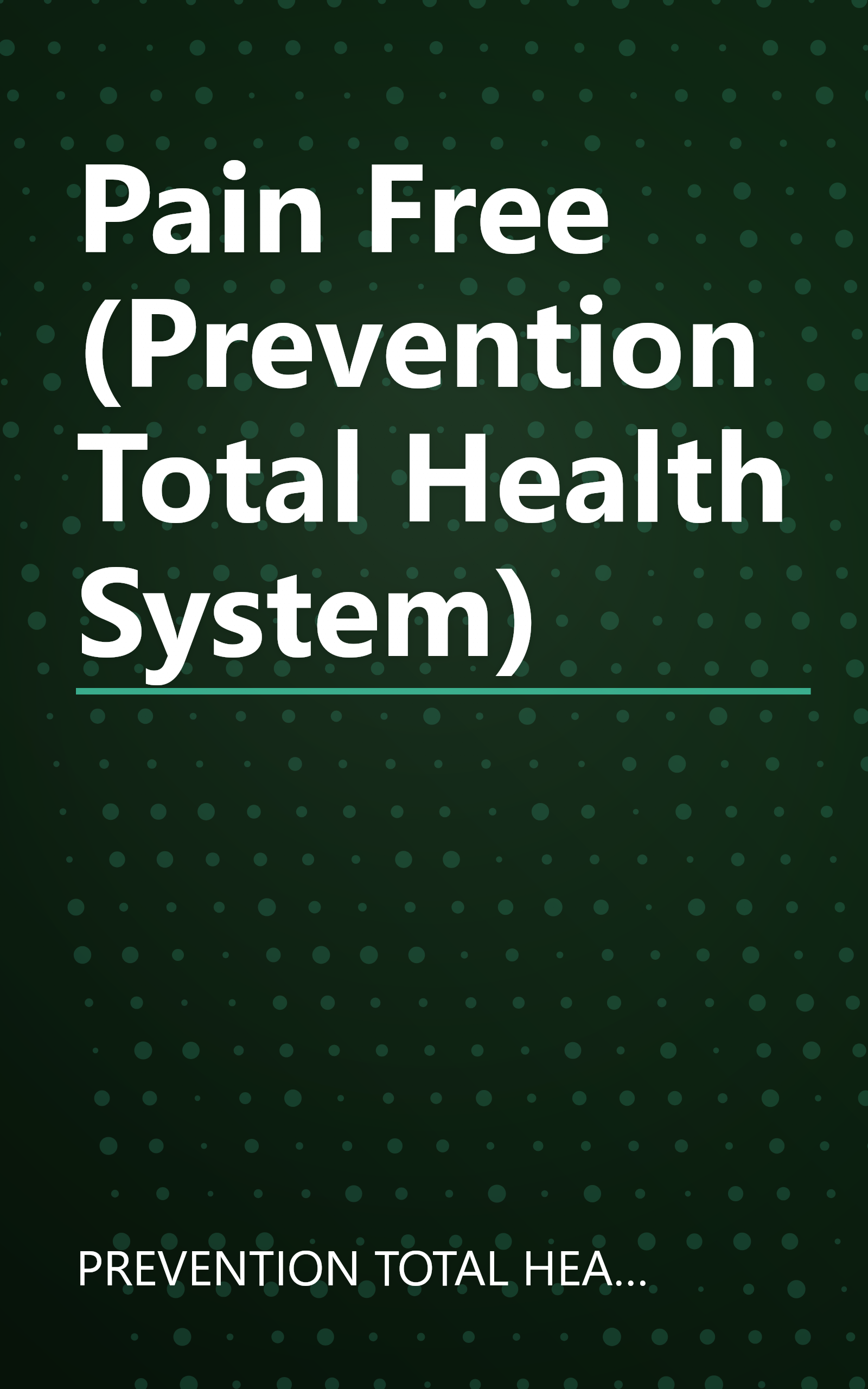 Pain Free (Prevention Total Health System) book cover