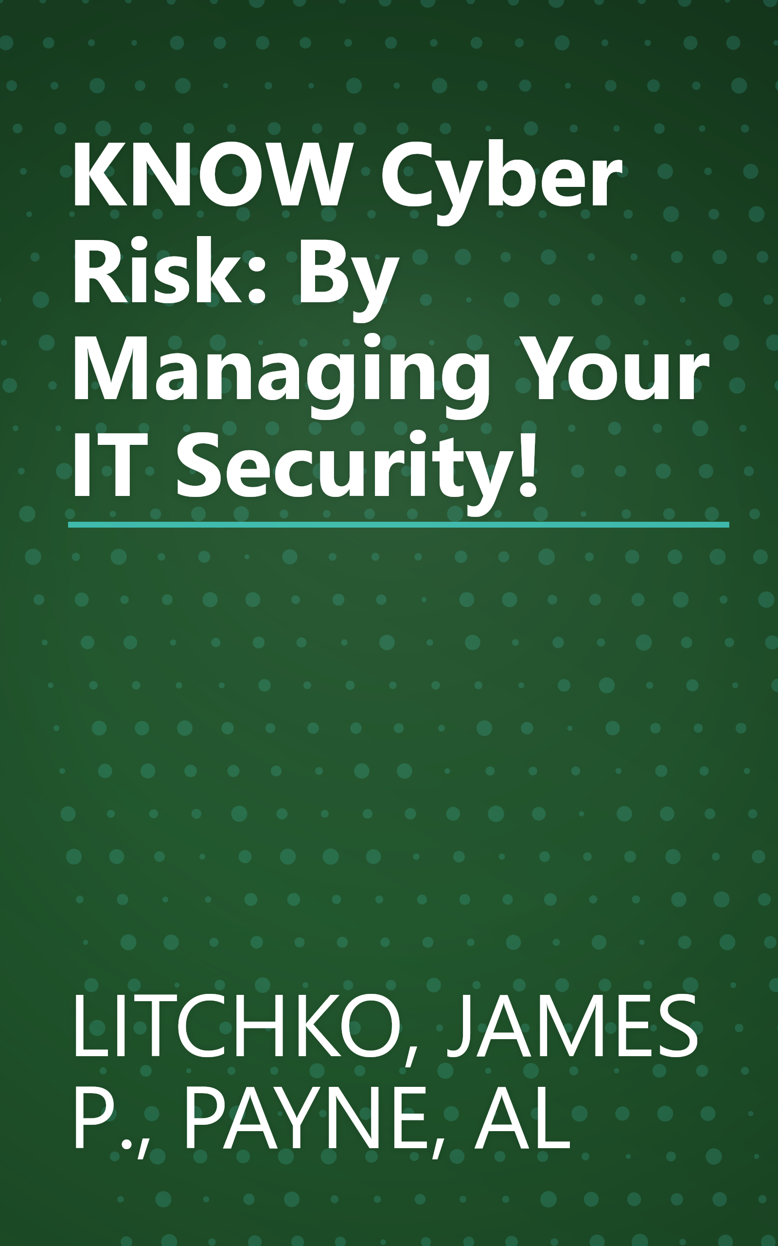 KNOW Cyber Risk: By Managing Your IT Security! book cover