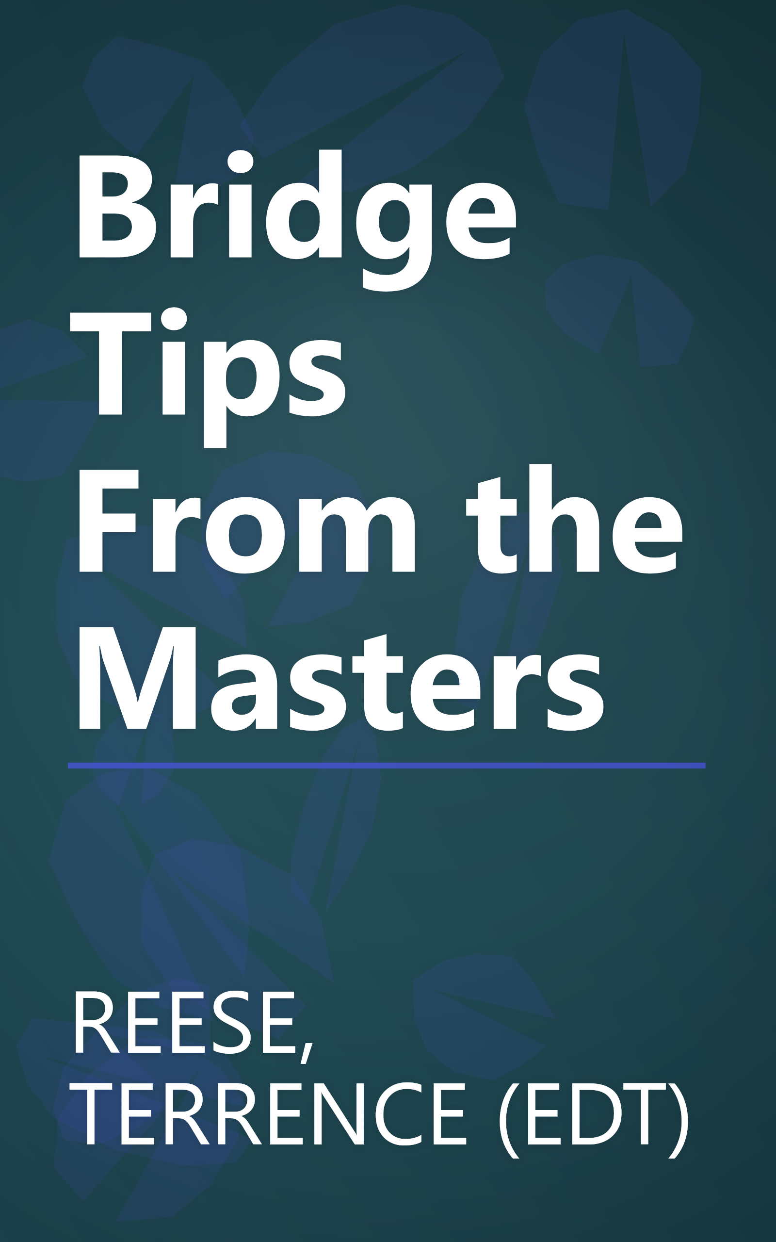 Bridge Tips From the Masters book cover