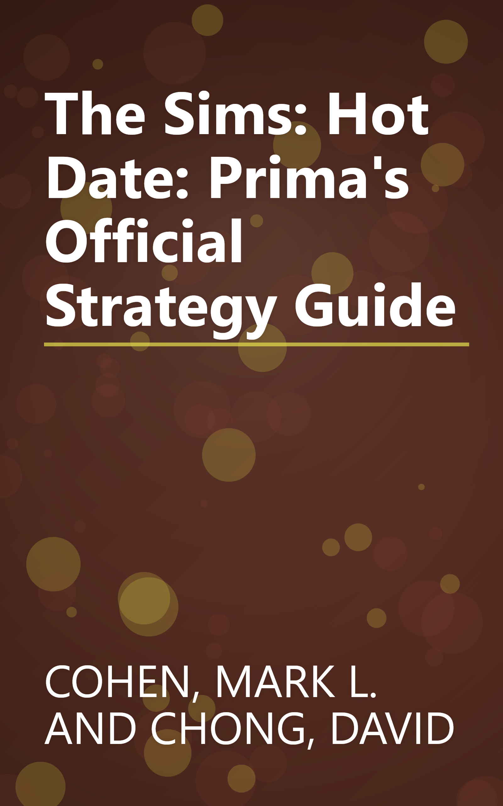 The Sims: Hot Date: Prima's Official Strategy Guide book cover