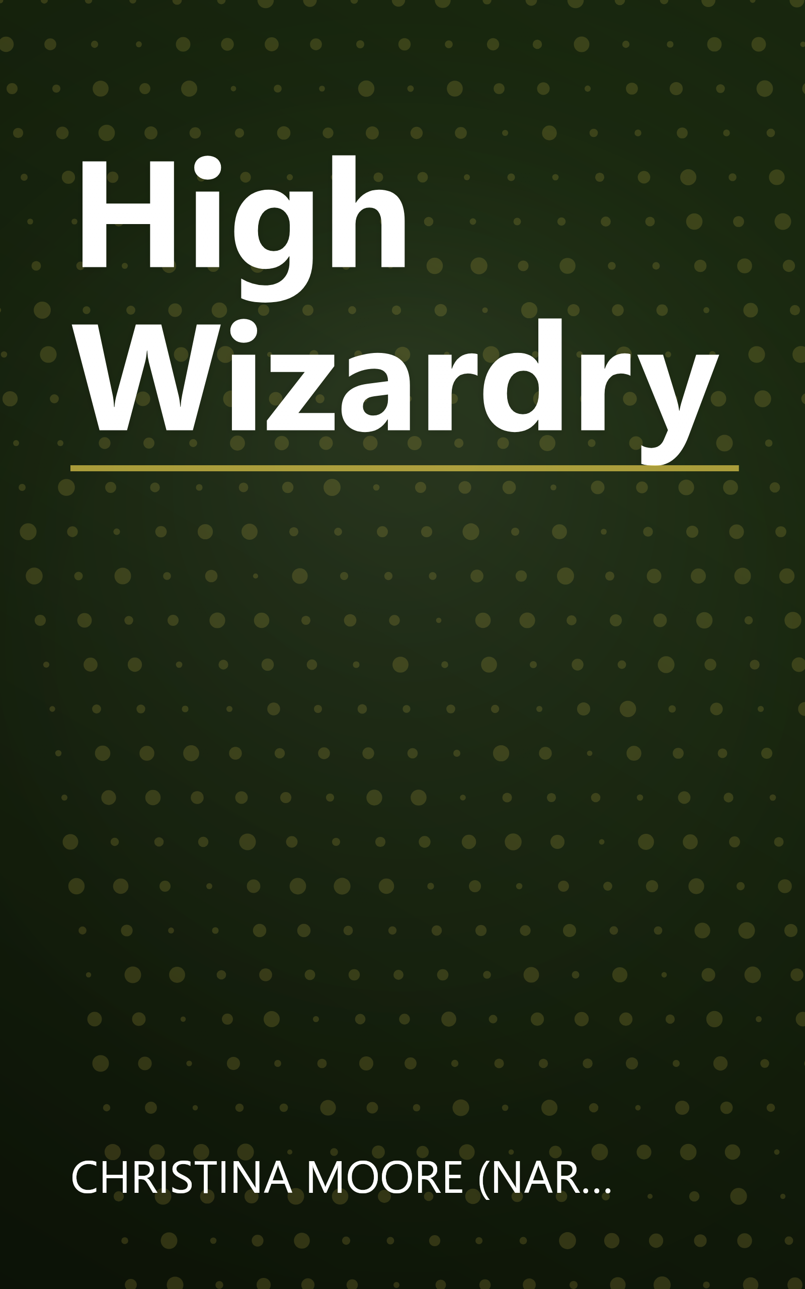 High Wizardry book cover