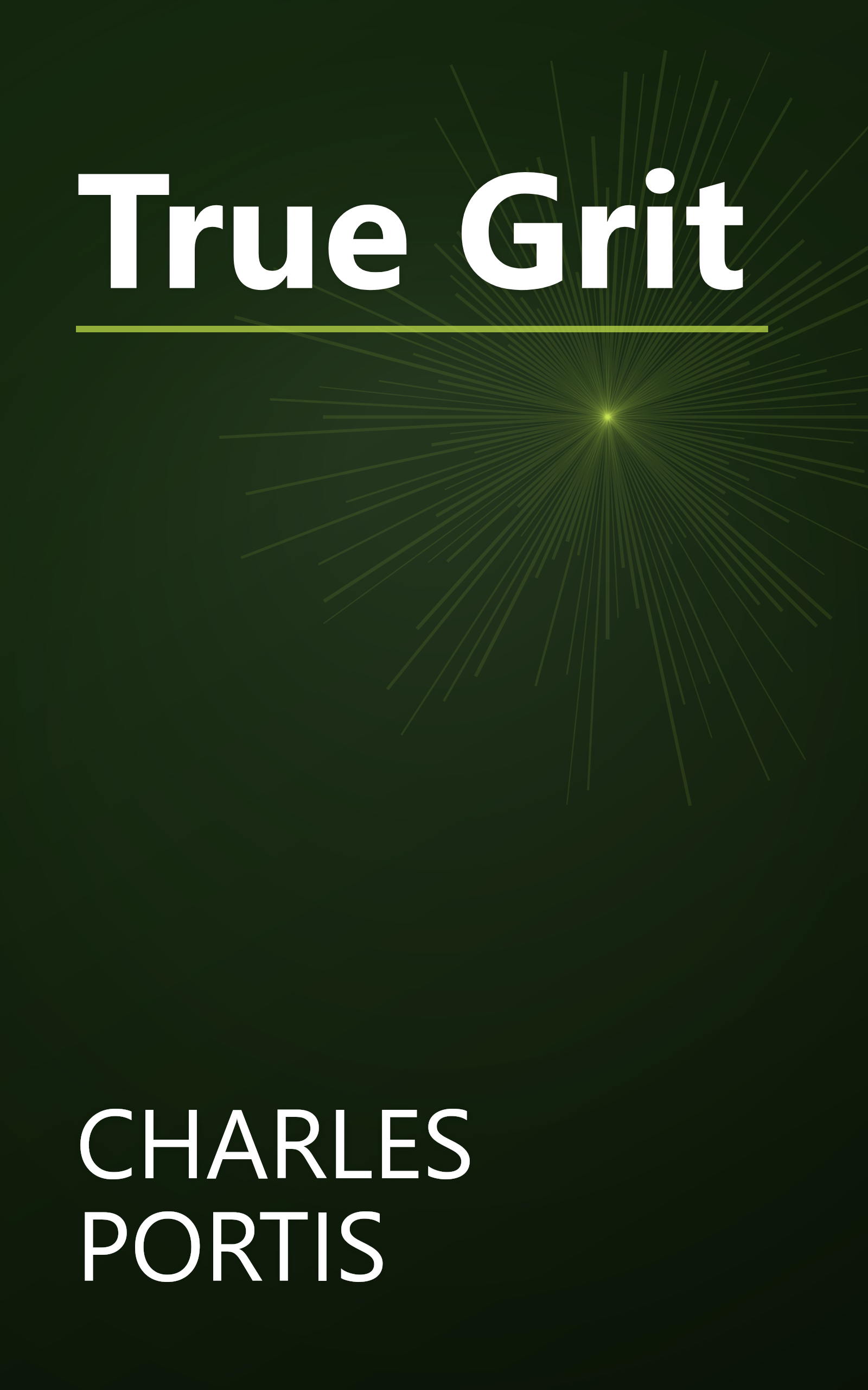 True Grit book cover