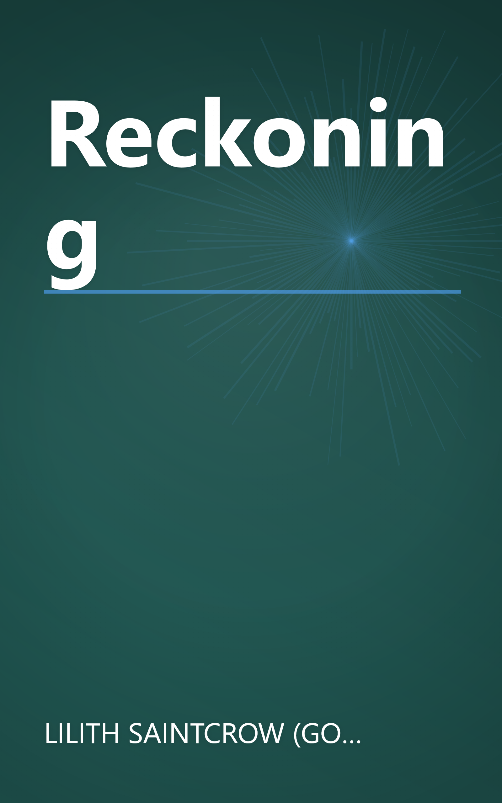 Reckoning book cover