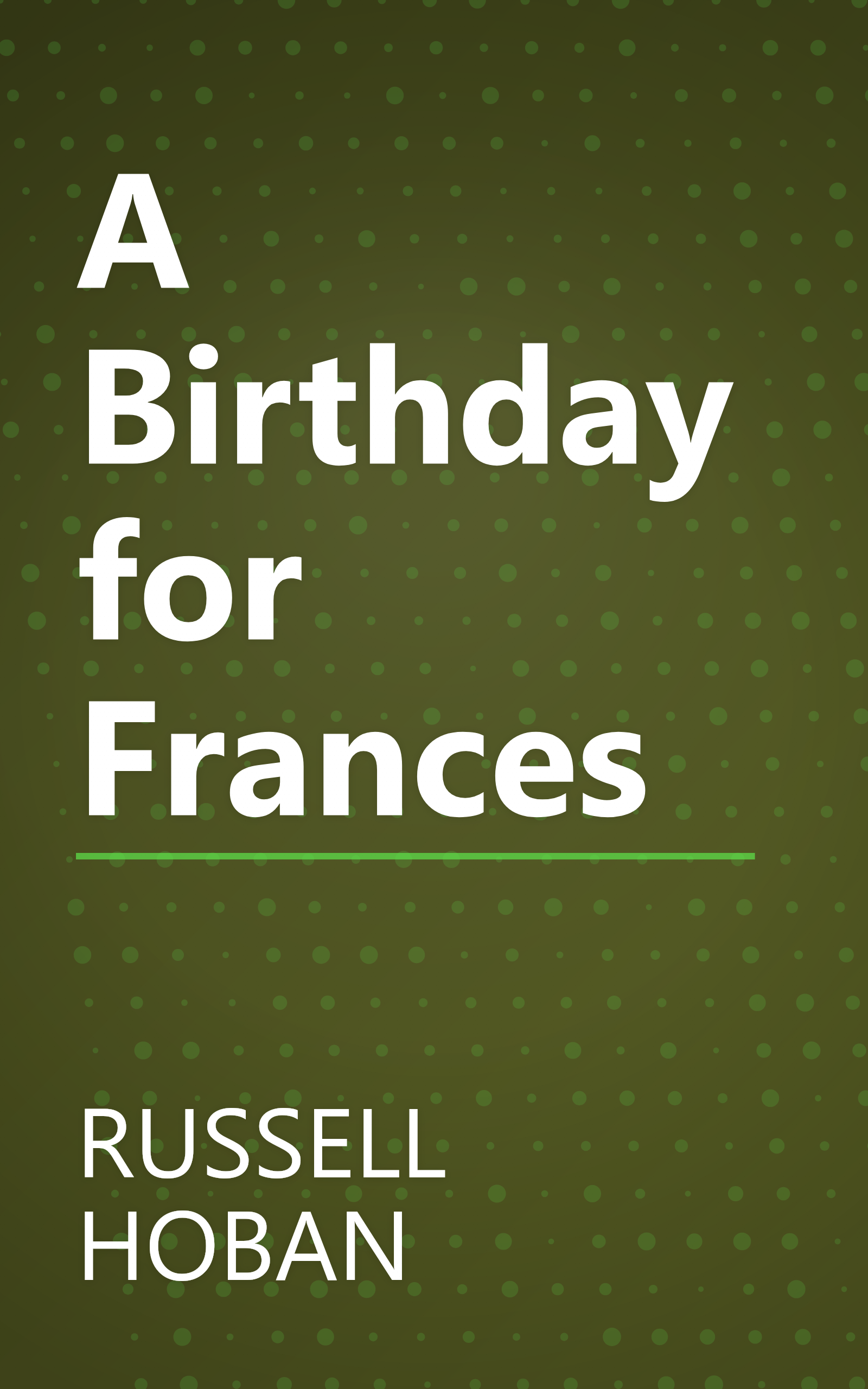 A Birthday for Frances book cover
