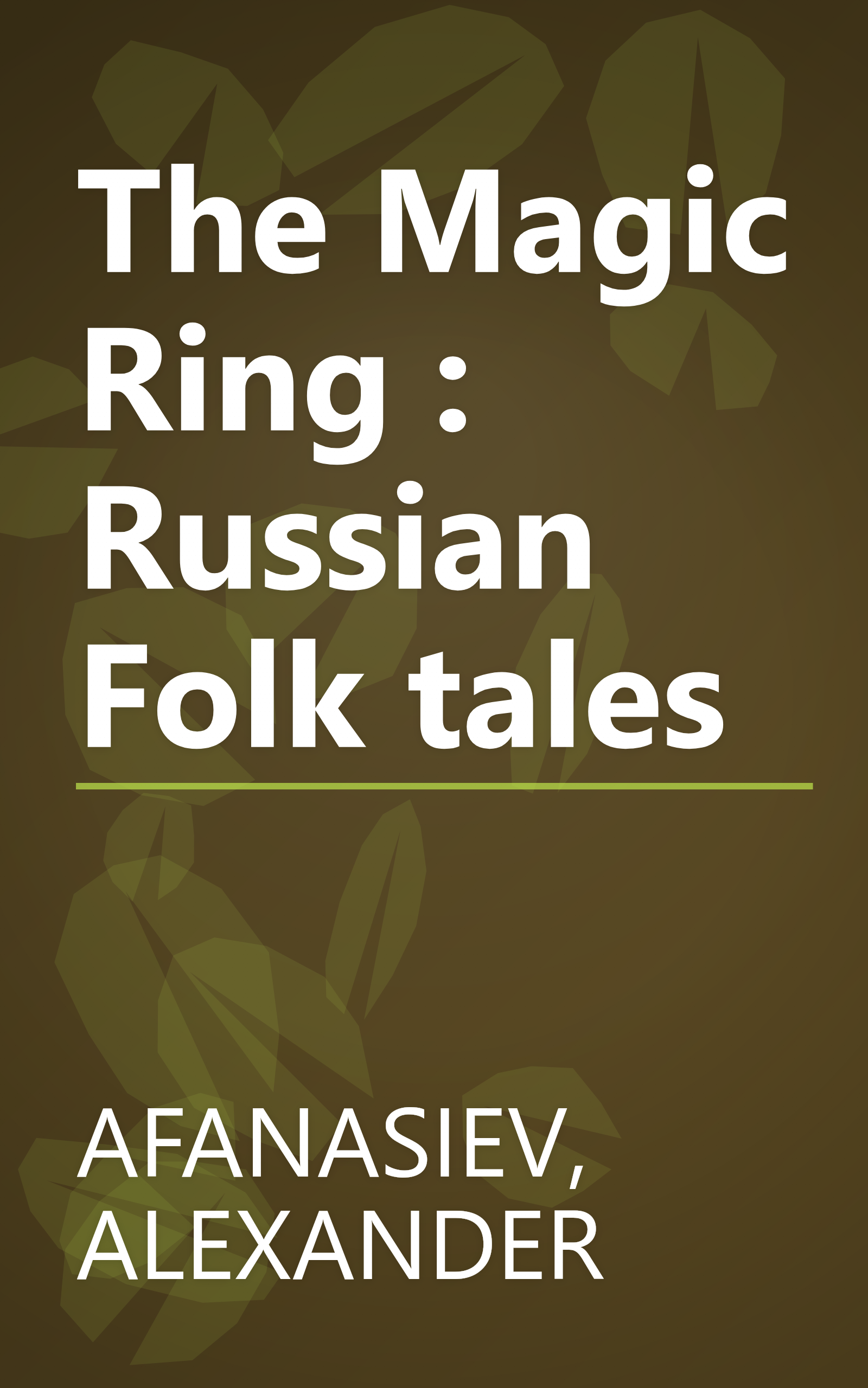 The Magic Ring : Russian Folk tales book cover