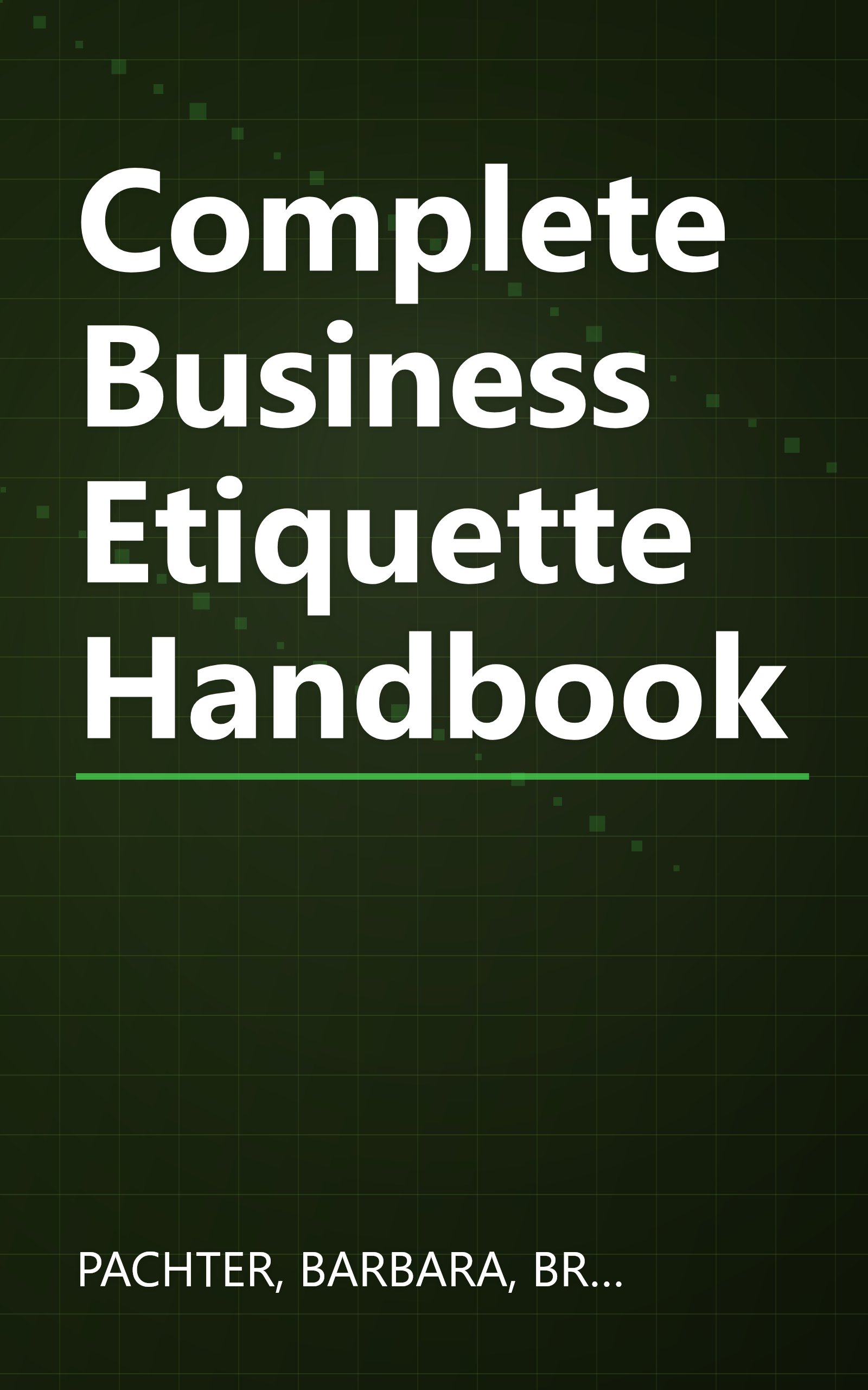 Complete Business Etiquette Handbook book cover