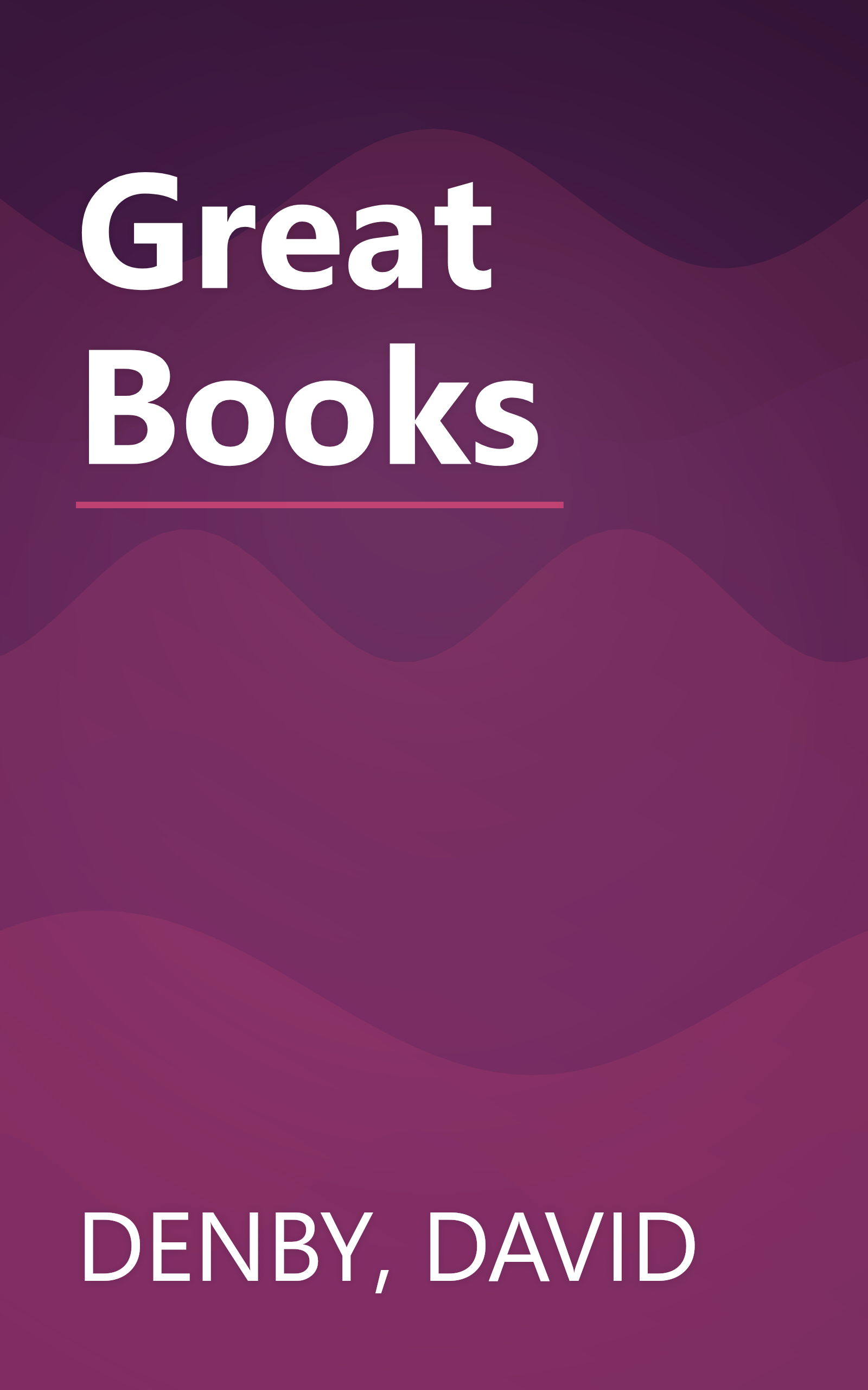 Great Books book cover