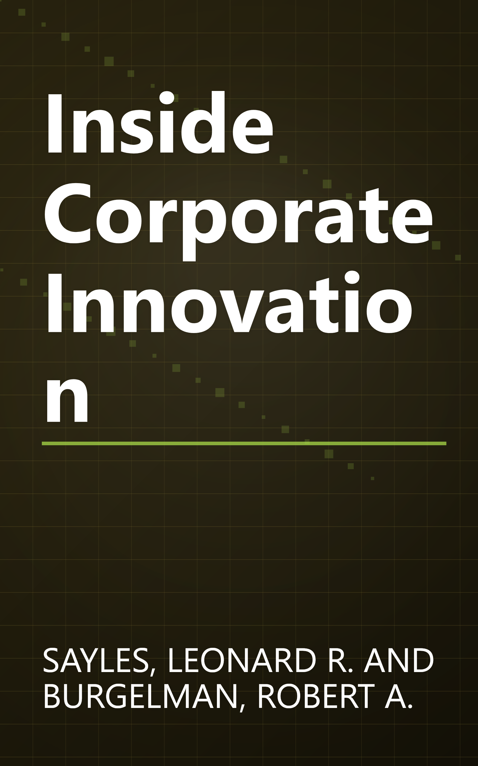 Inside Corporate Innovation book cover