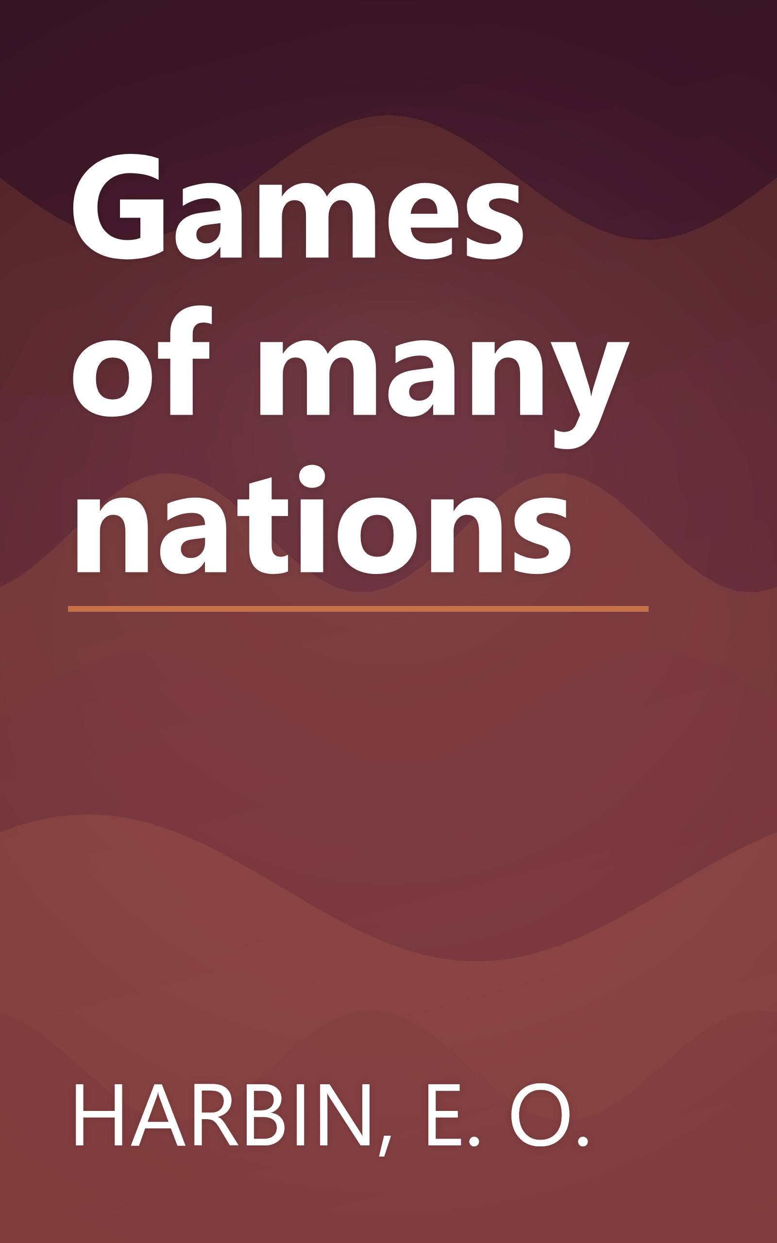 Games of many nations book cover