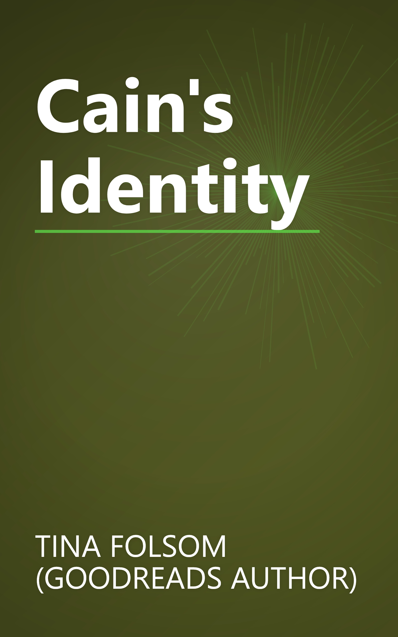 Cain's Identity book cover