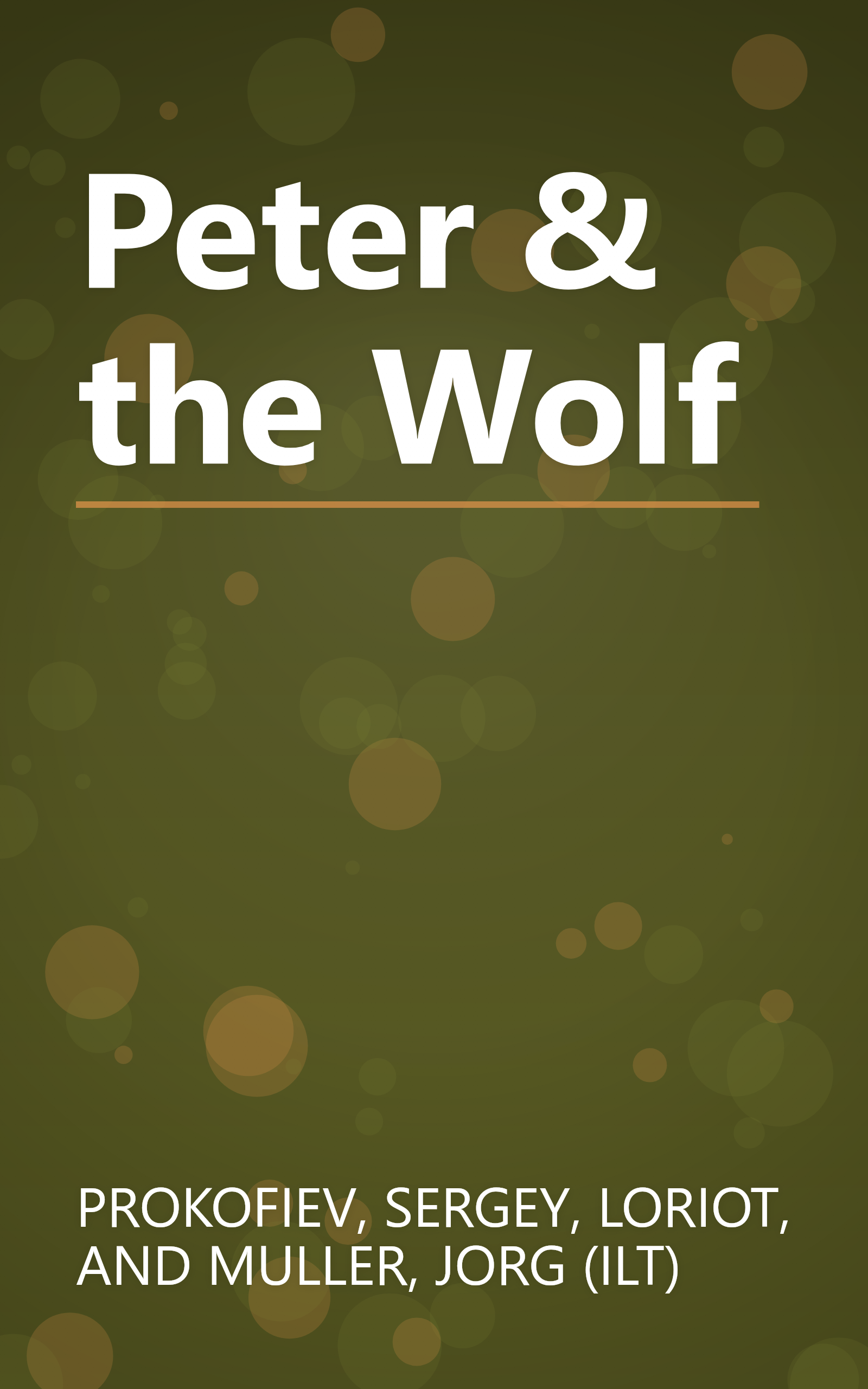 Peter & the Wolf book cover
