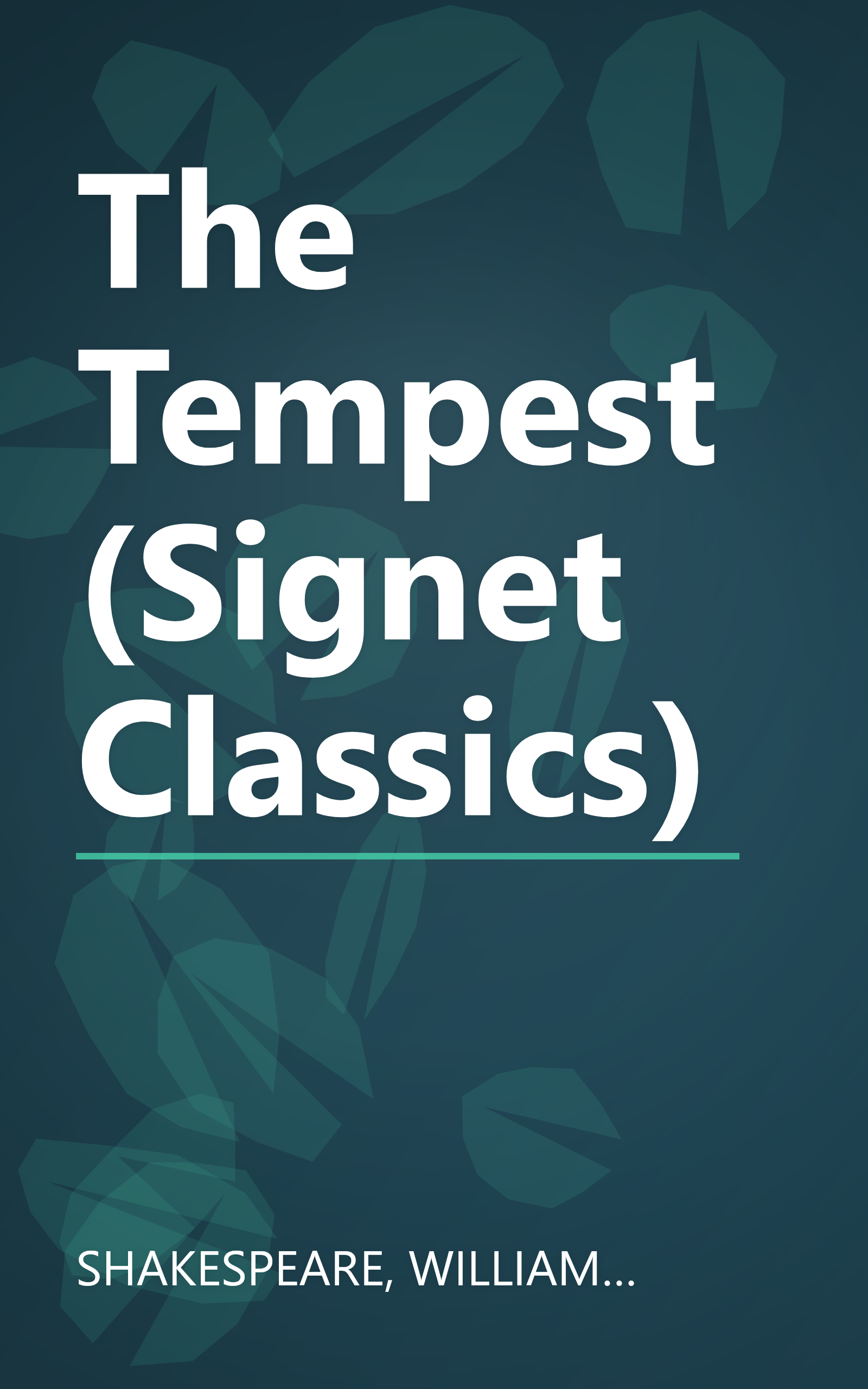 The Tempest (Signet Classics) book cover