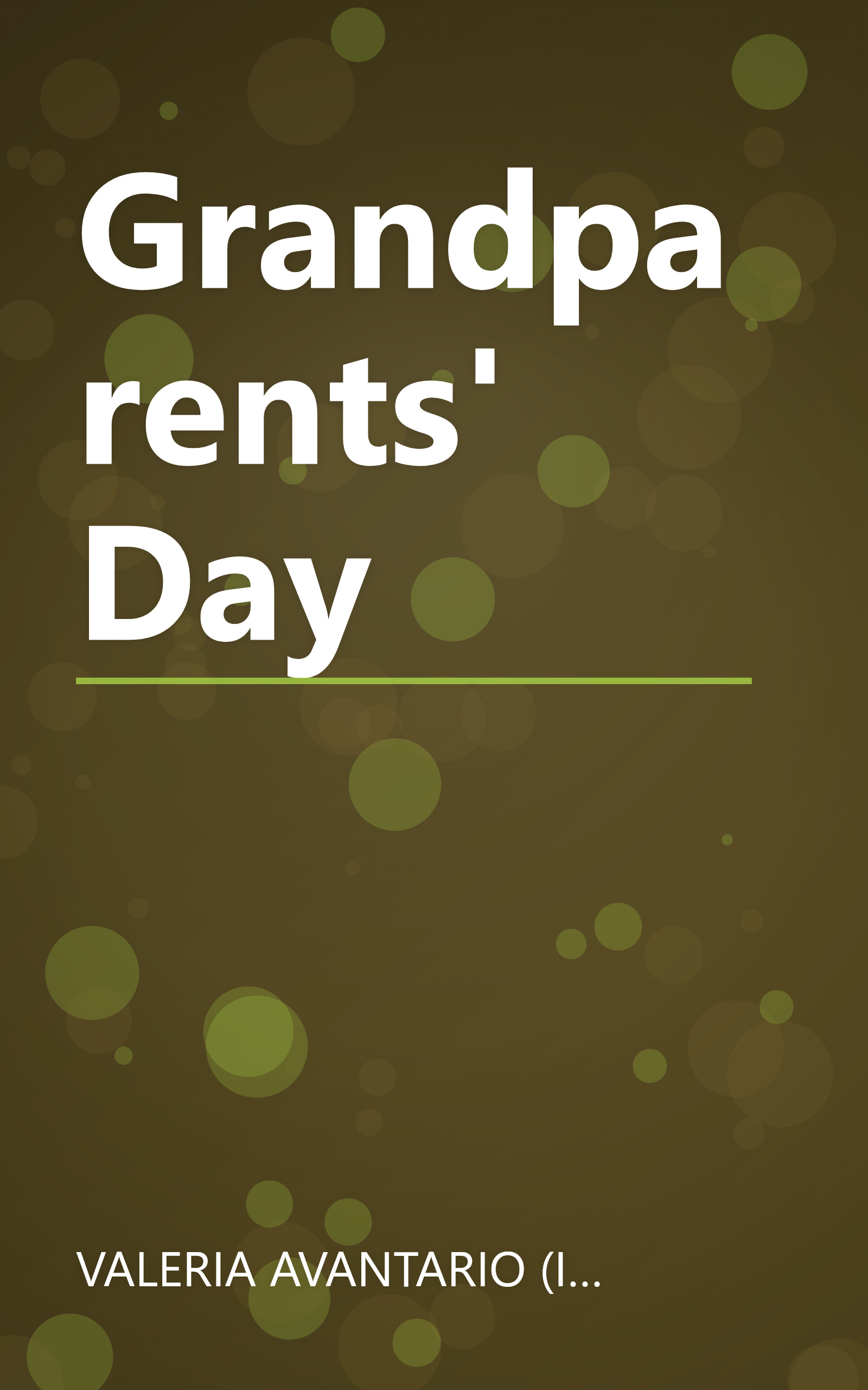 Grandparents' Day book cover