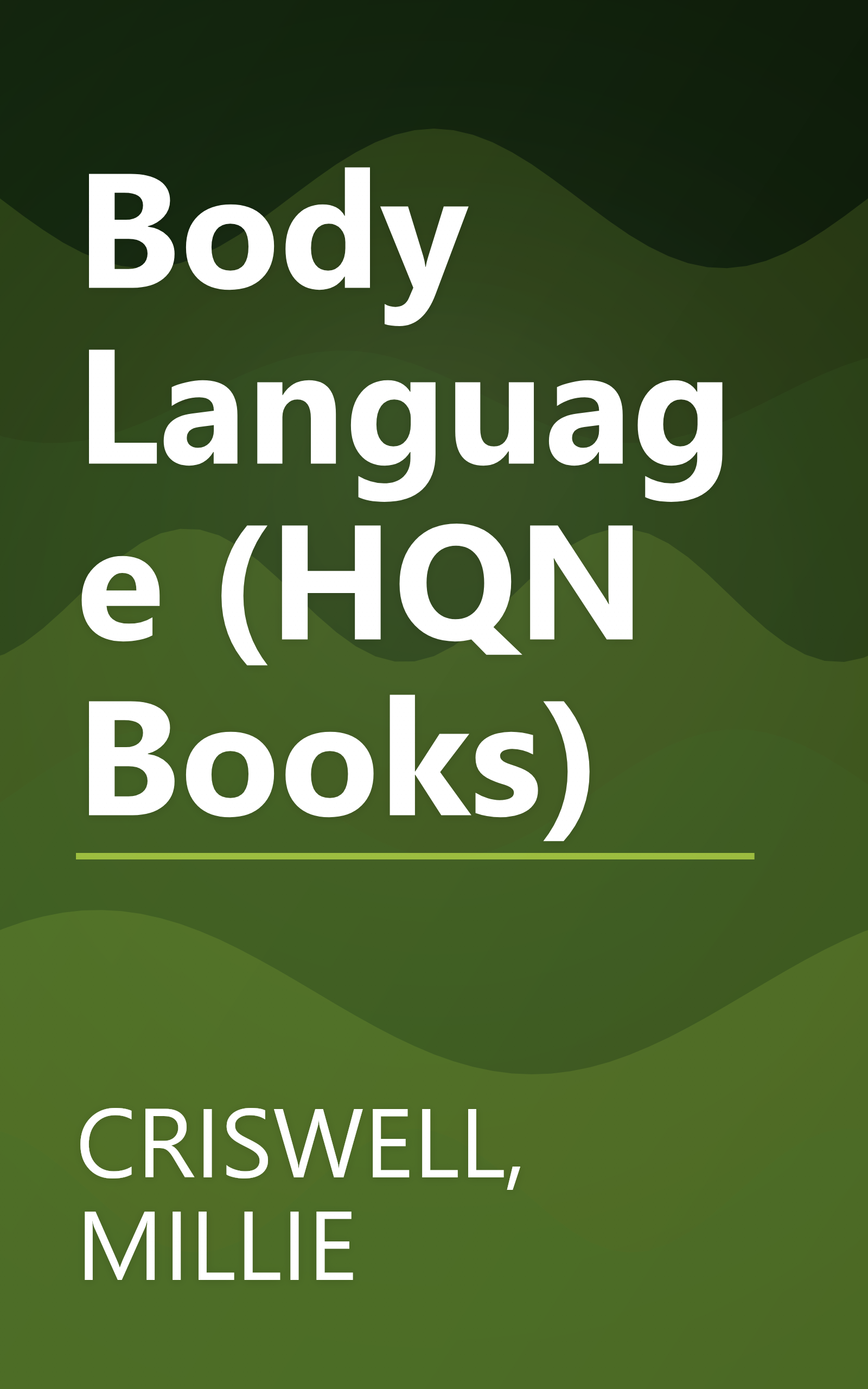 Body Language (HQN Books) book cover