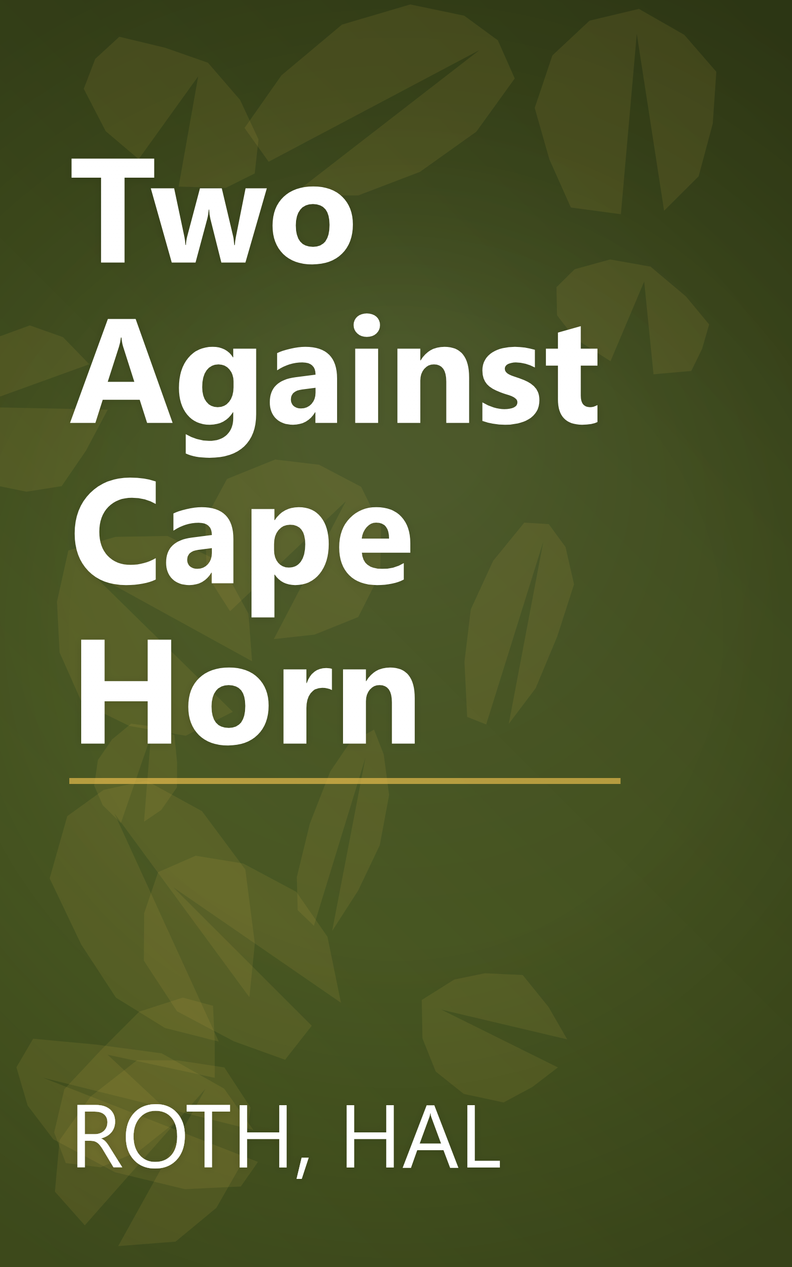 Two Against Cape Horn book cover