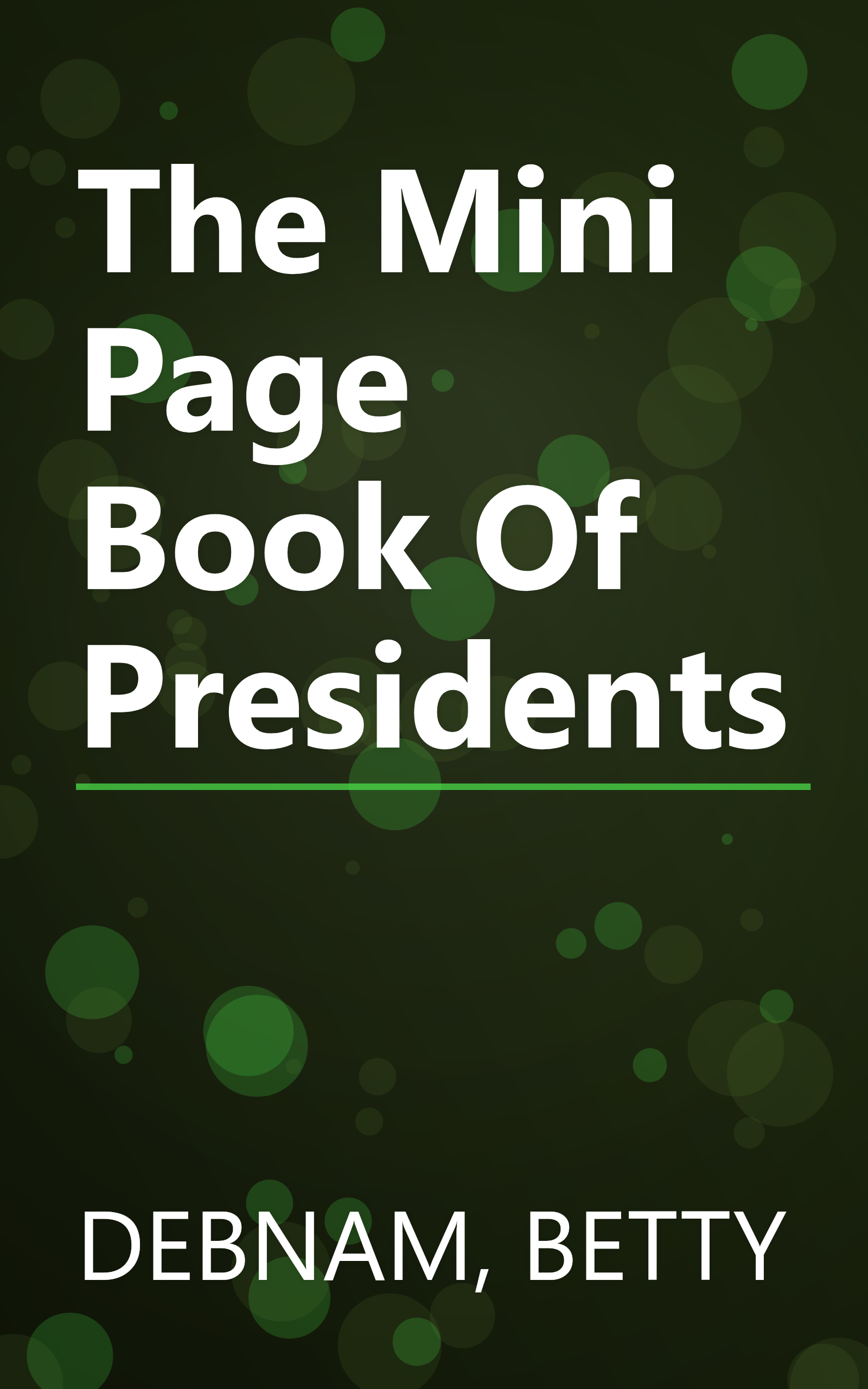 The Mini Page Book Of Presidents book cover