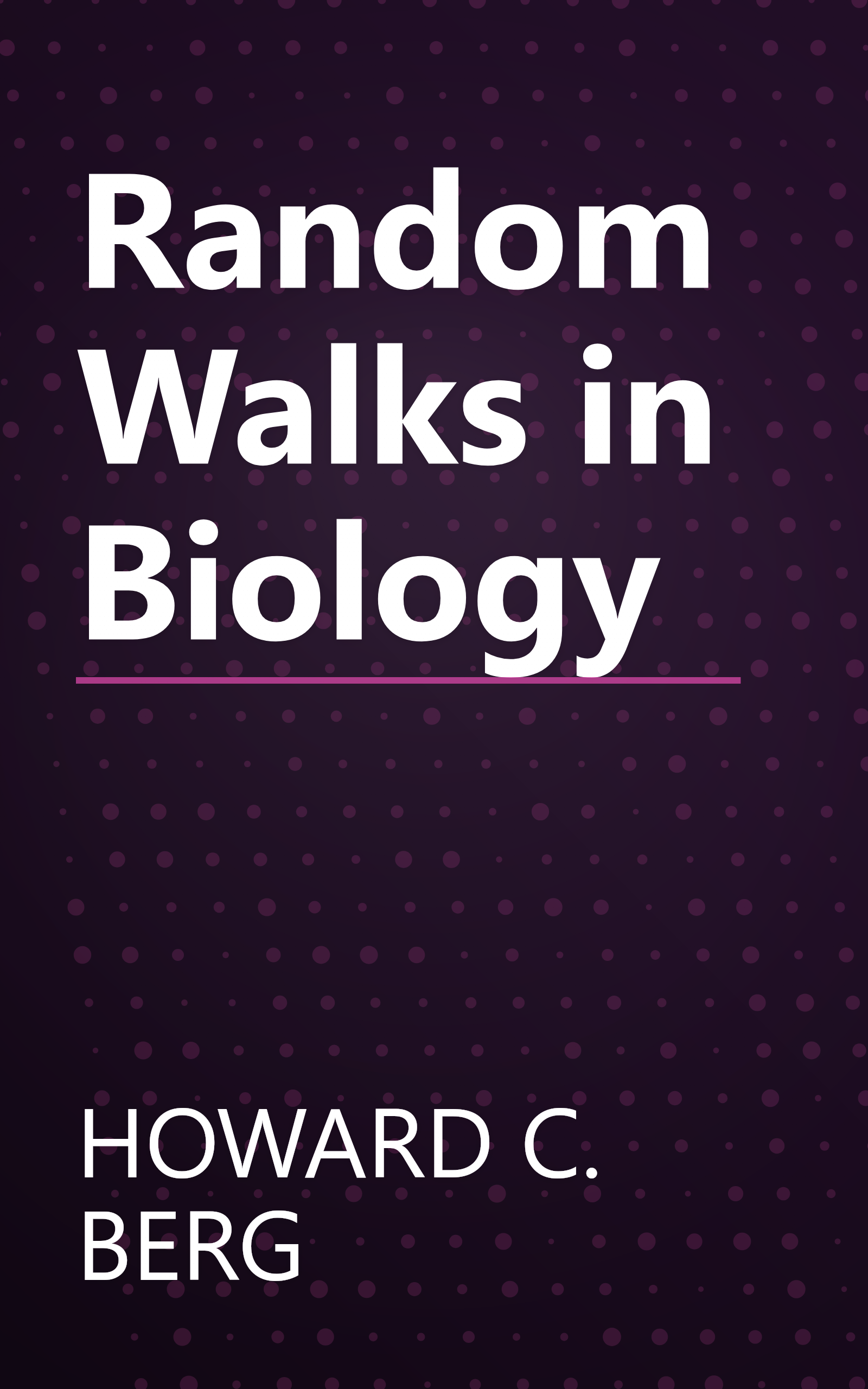 Random Walks in Biology book cover