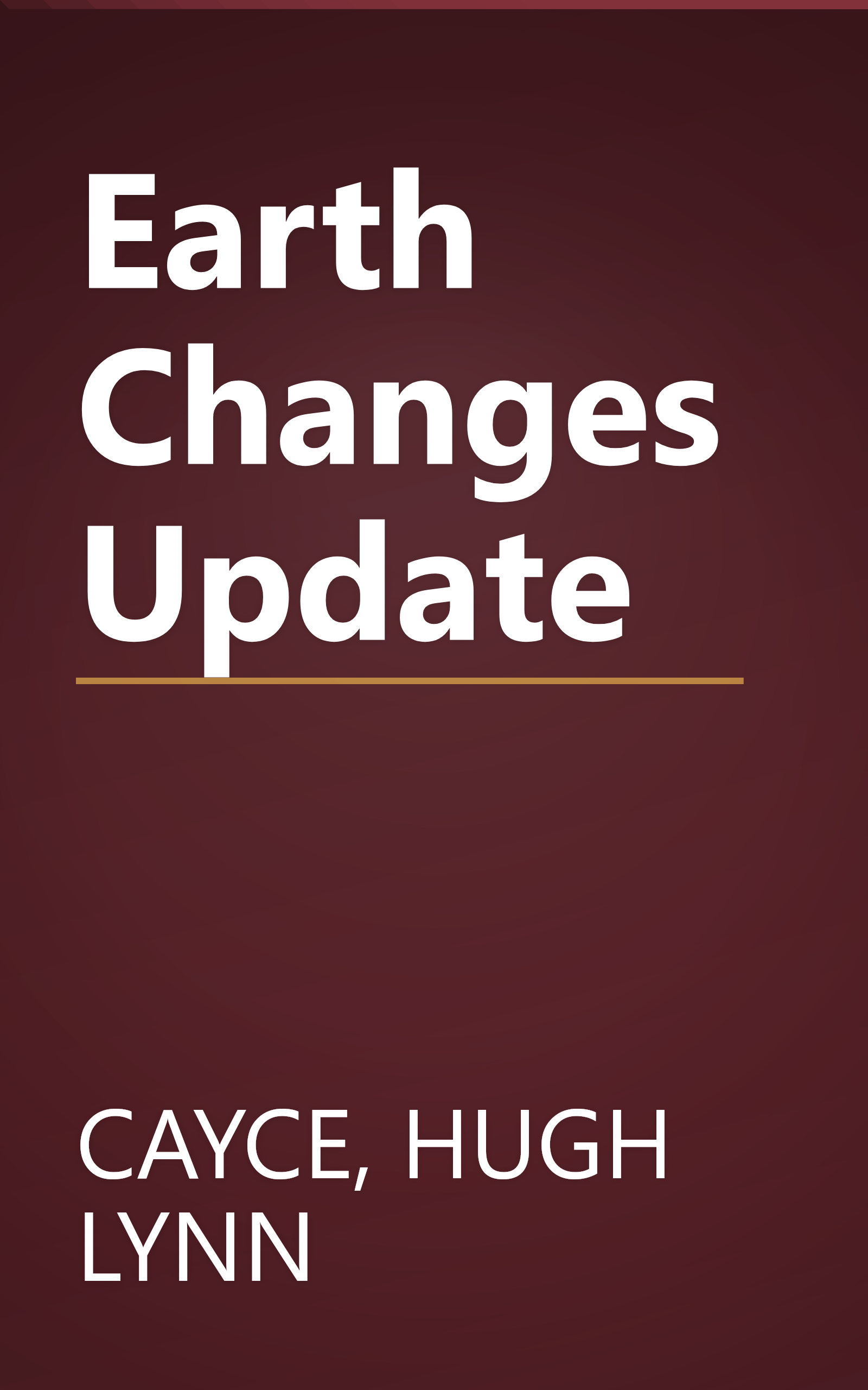 Earth Changes Update book cover