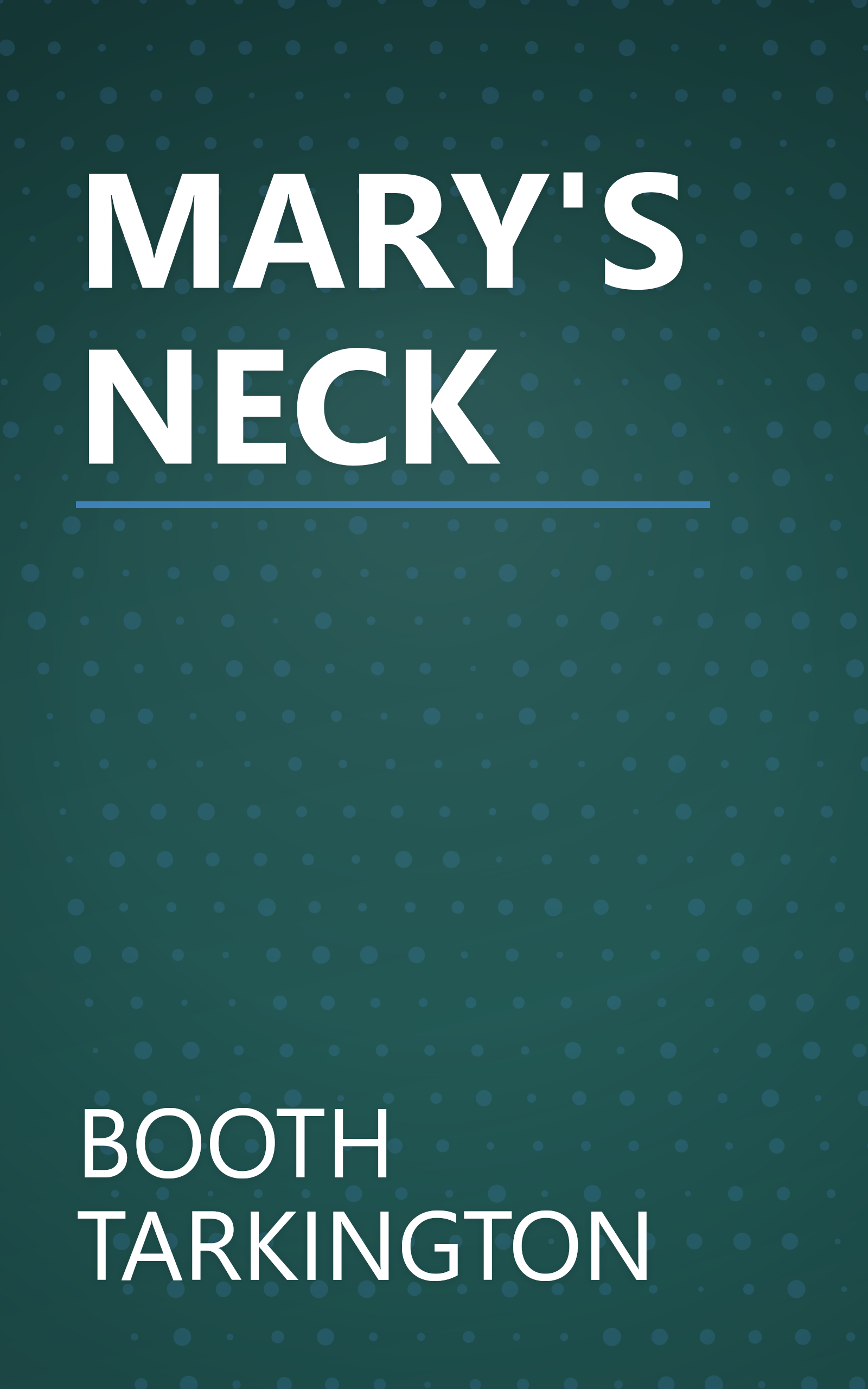 MARY'S NECK book cover