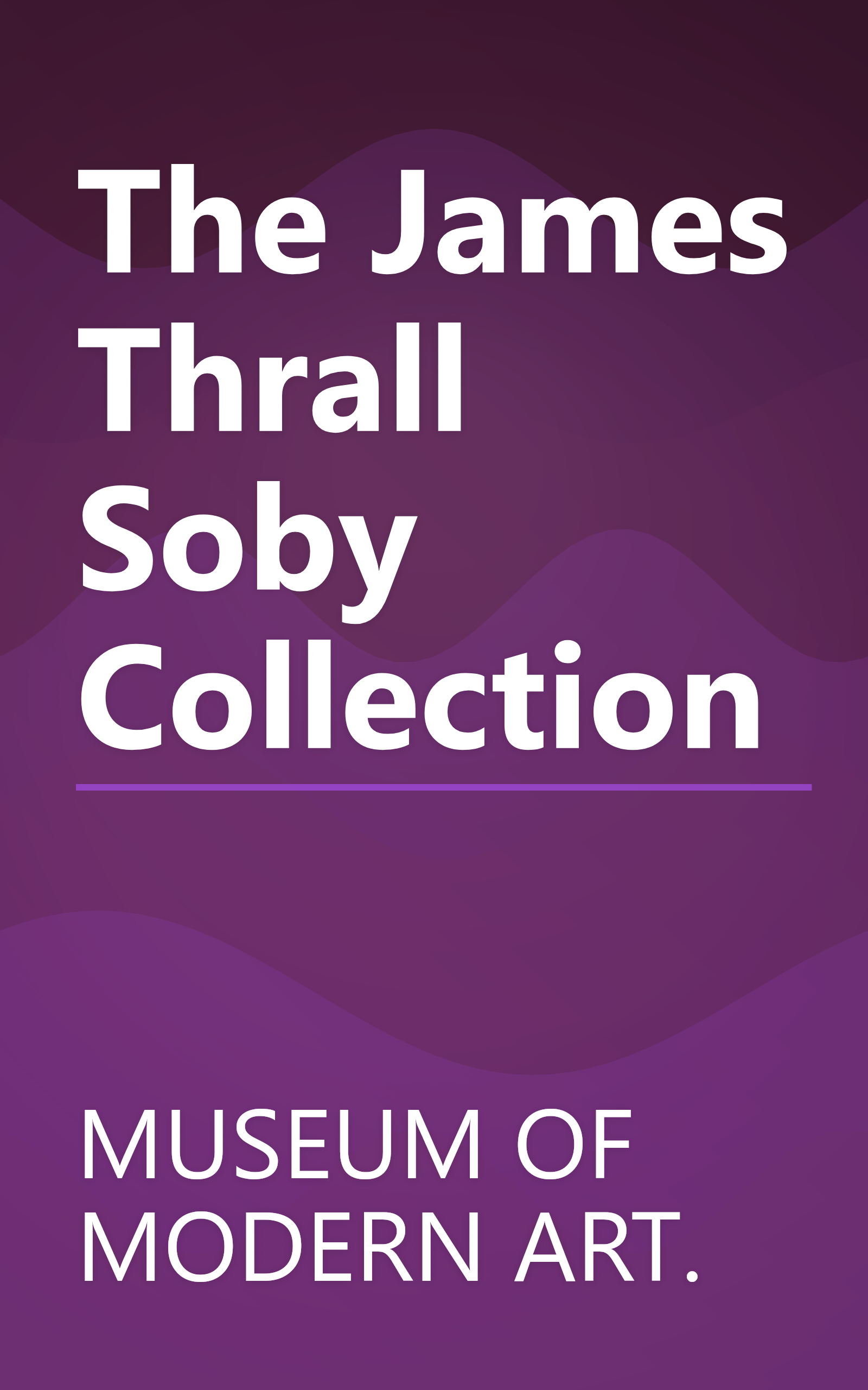 The James Thrall Soby Collection book cover