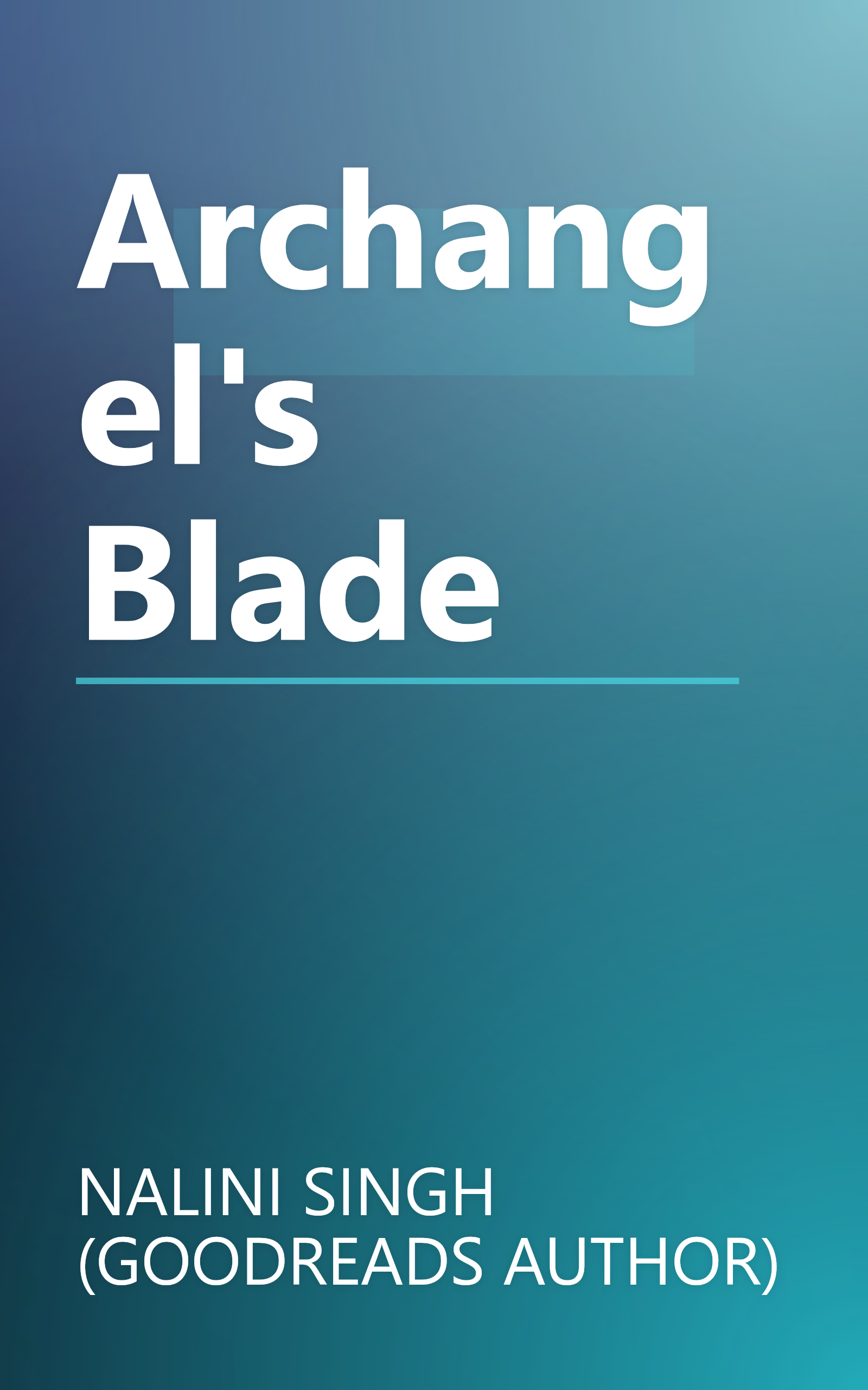 Archangel's Blade book cover