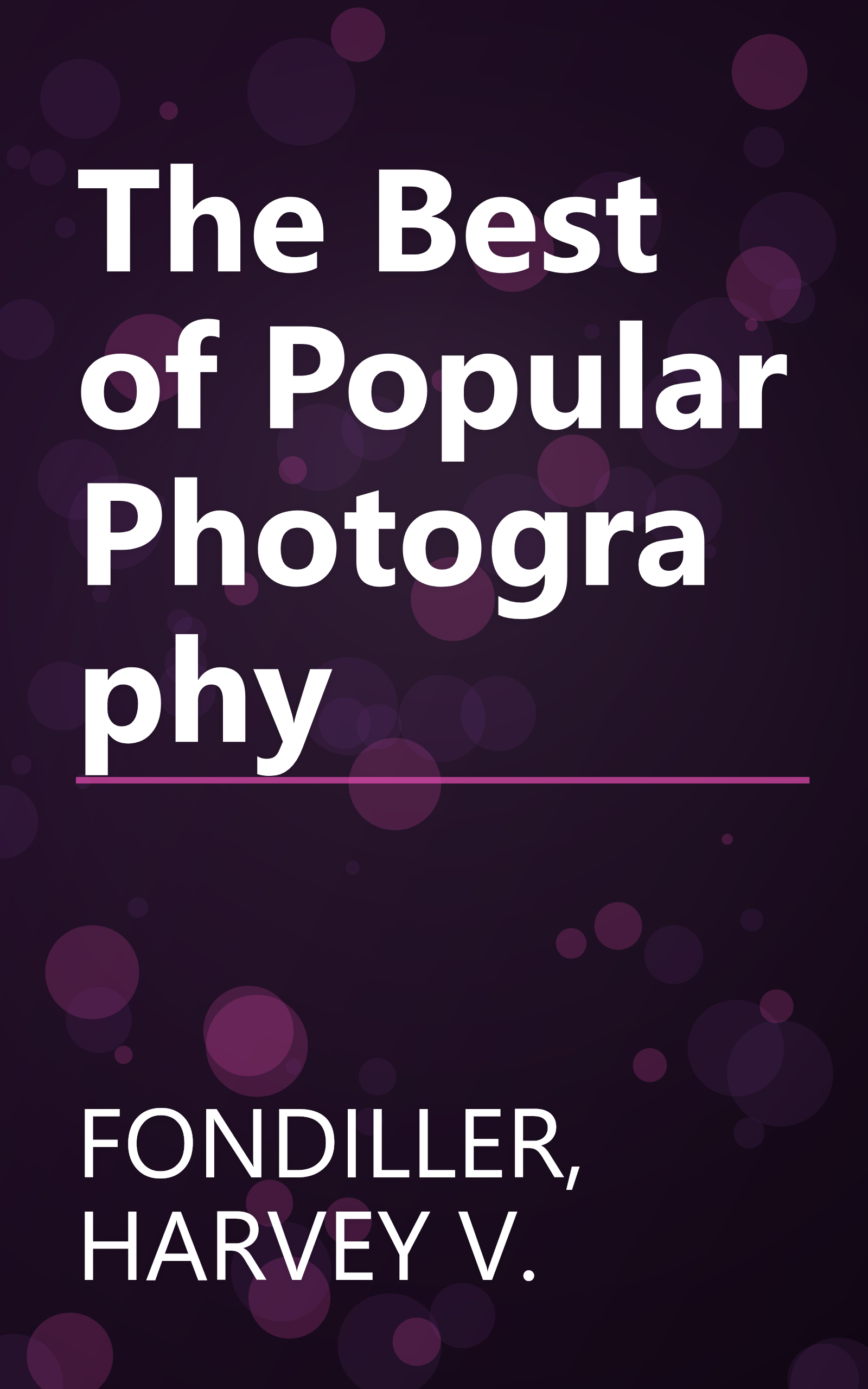 The Best of Popular Photography book cover