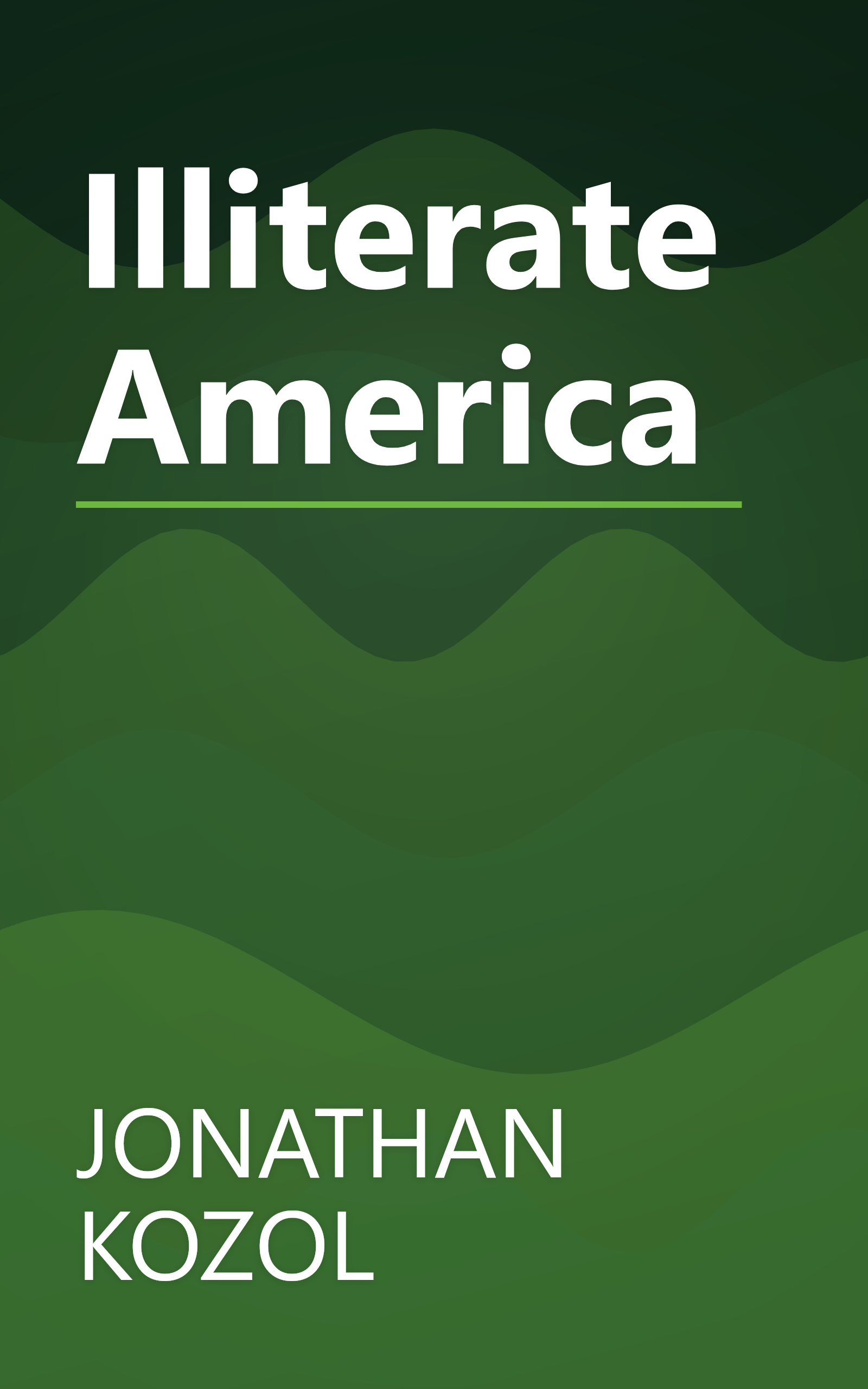 Illiterate America book cover