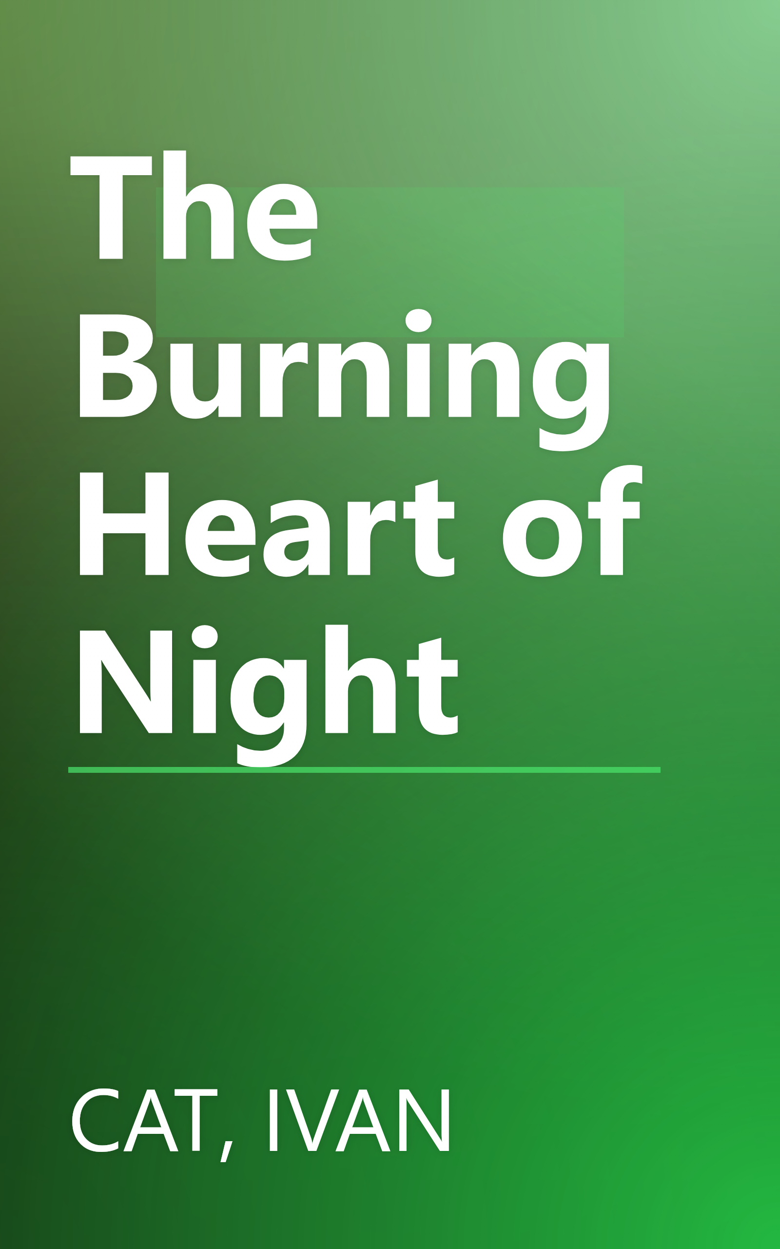 The Burning Heart of Night book cover