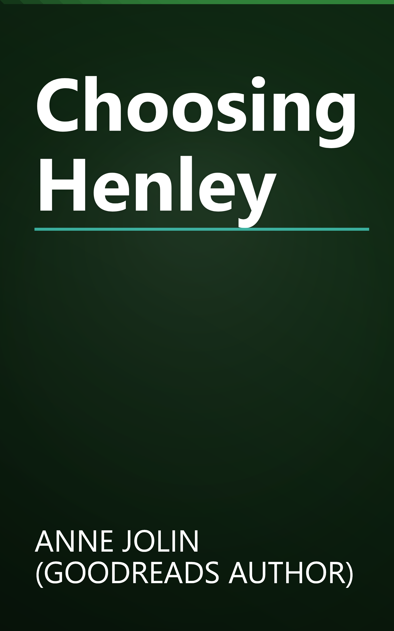 Choosing Henley book cover
