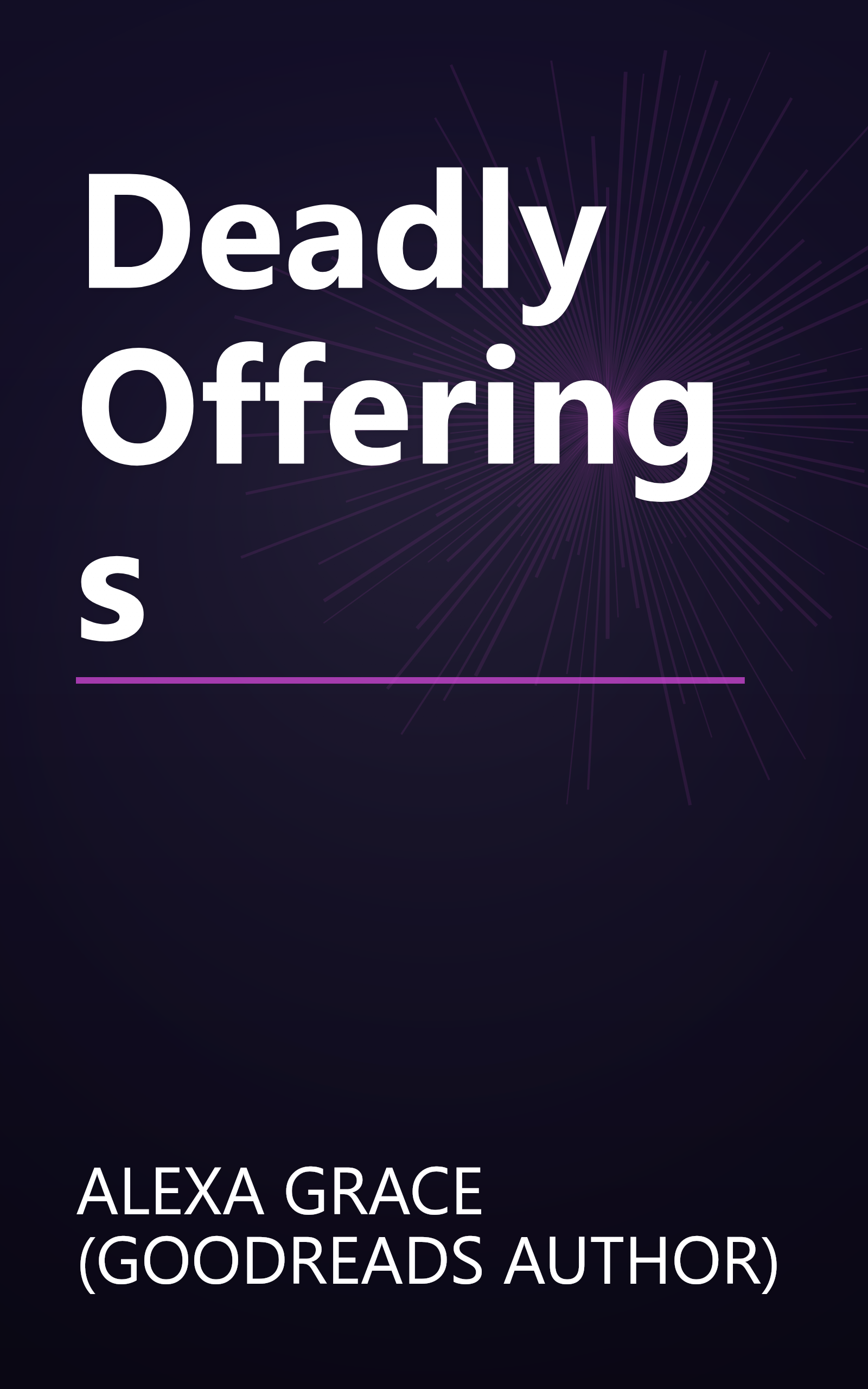 Deadly Offerings book cover