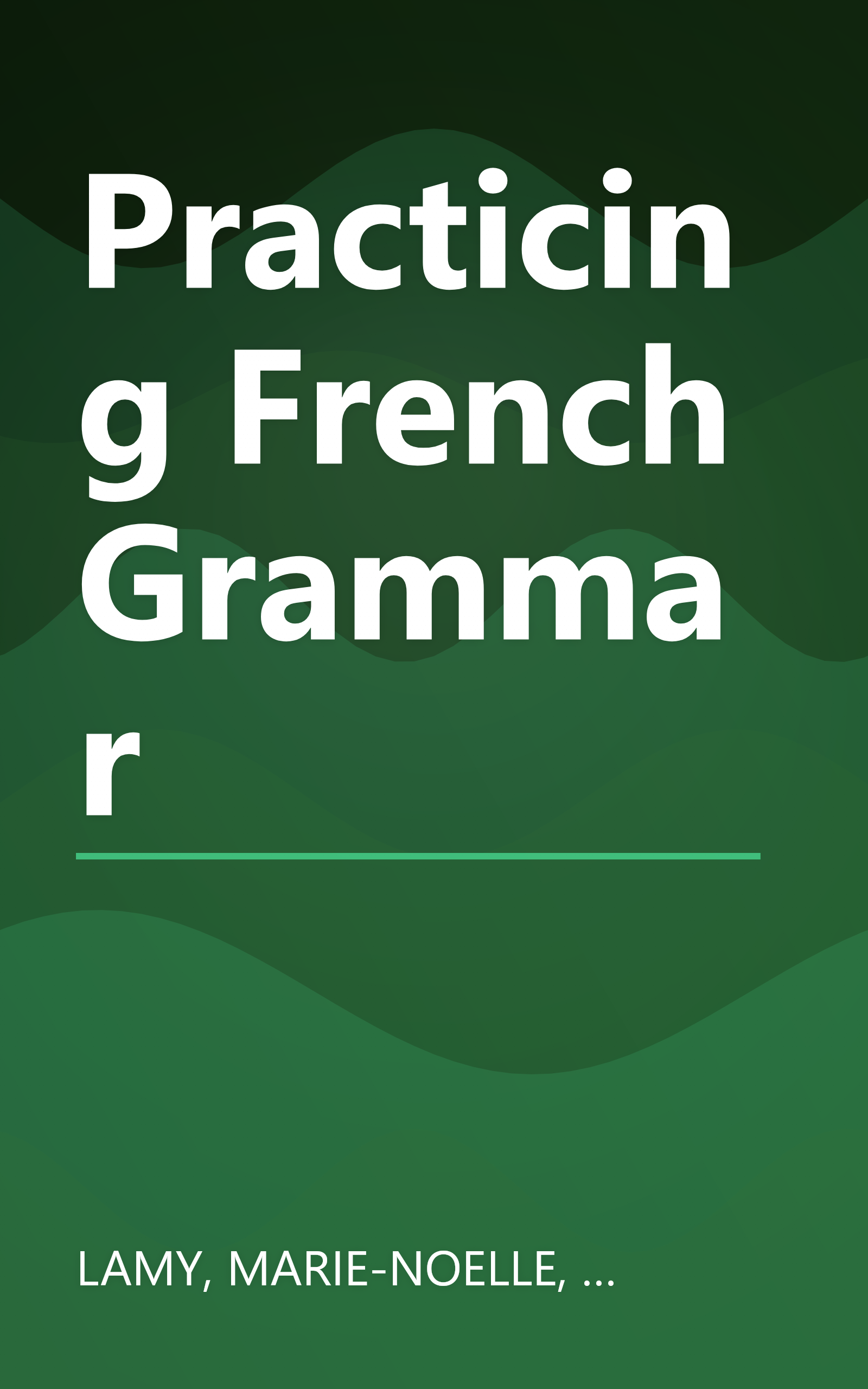 Practicing French Grammar book cover